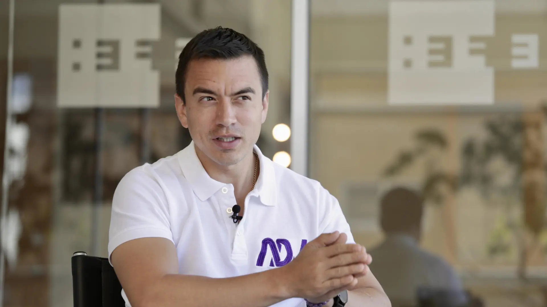 Daniel Noboa, candidato a la presidencia de Ecuador: "Mi hijo de 18 ...