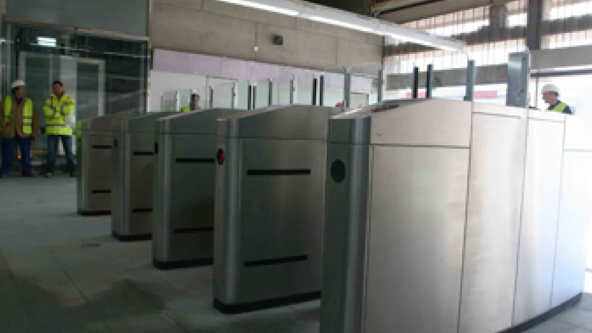 Foto: Vista de los tornos de Cavaleri | Fotos: Así son las estaciones ...