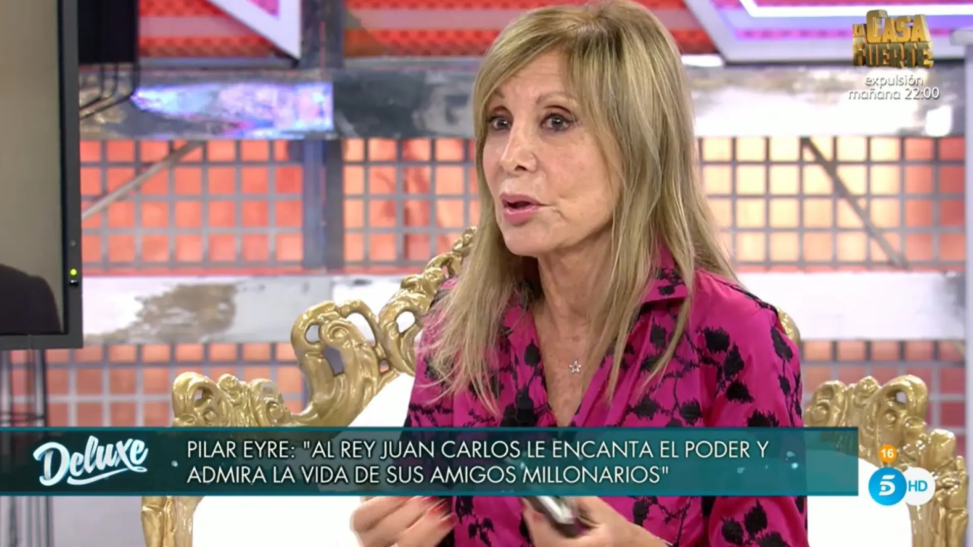 Pilar Eyre habla de la cena en la que el rey emérito les dijo a sus ...