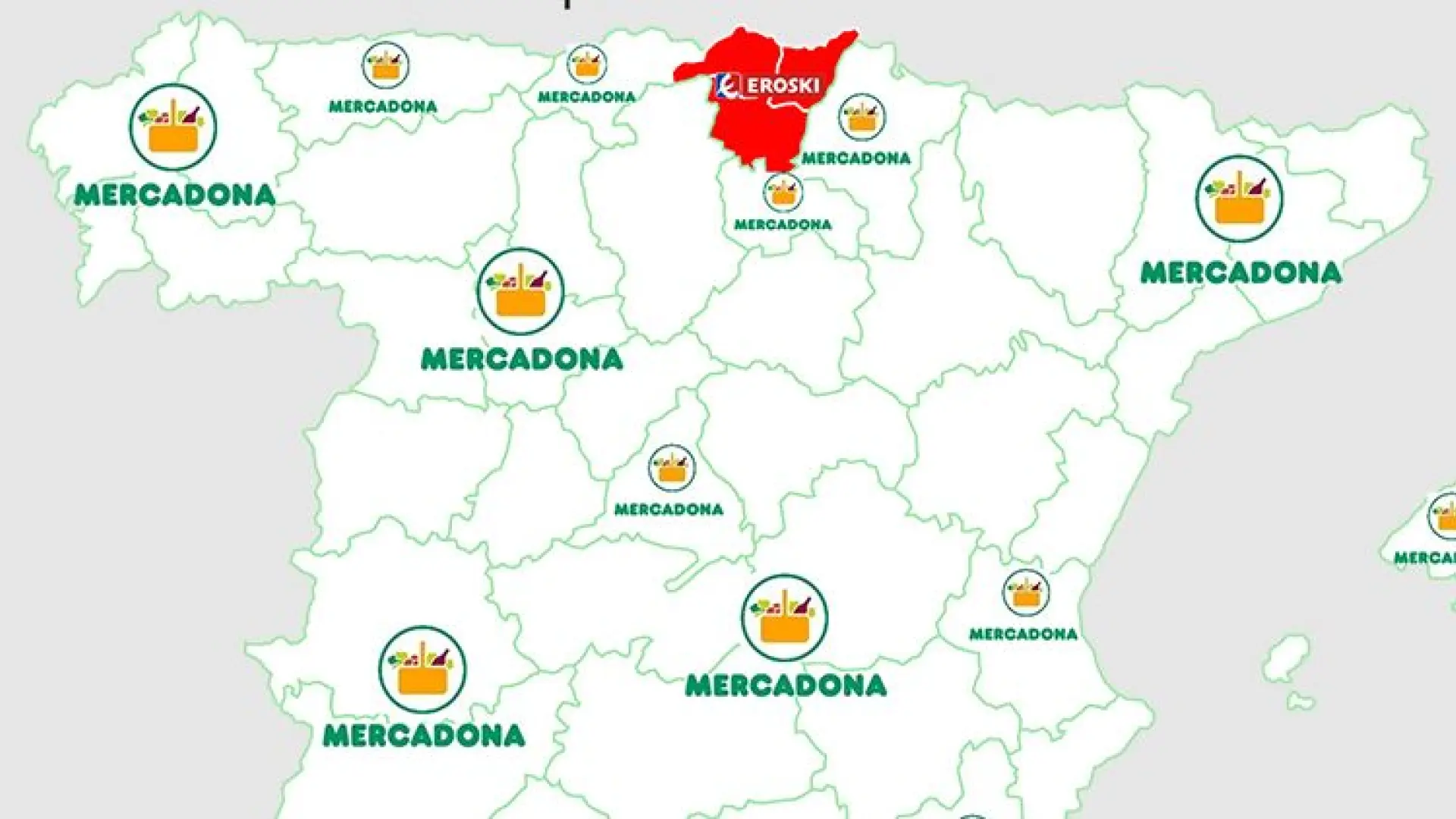 El mapa de los supermercados en cada comunidad: cuál es el preferido en ...