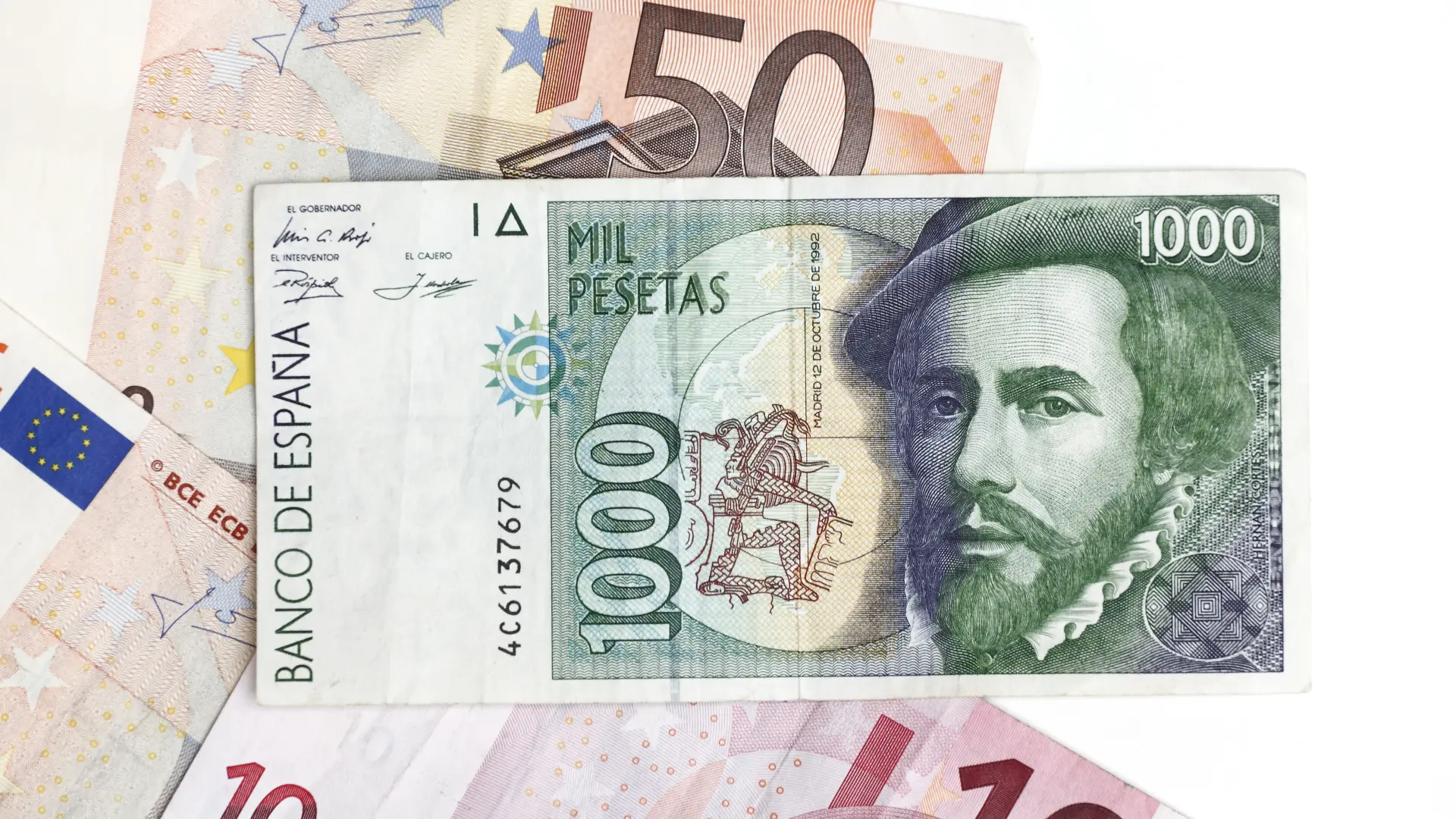 Los billetes de mil pesetas con los que puedes ganar hasta 30.000 euros