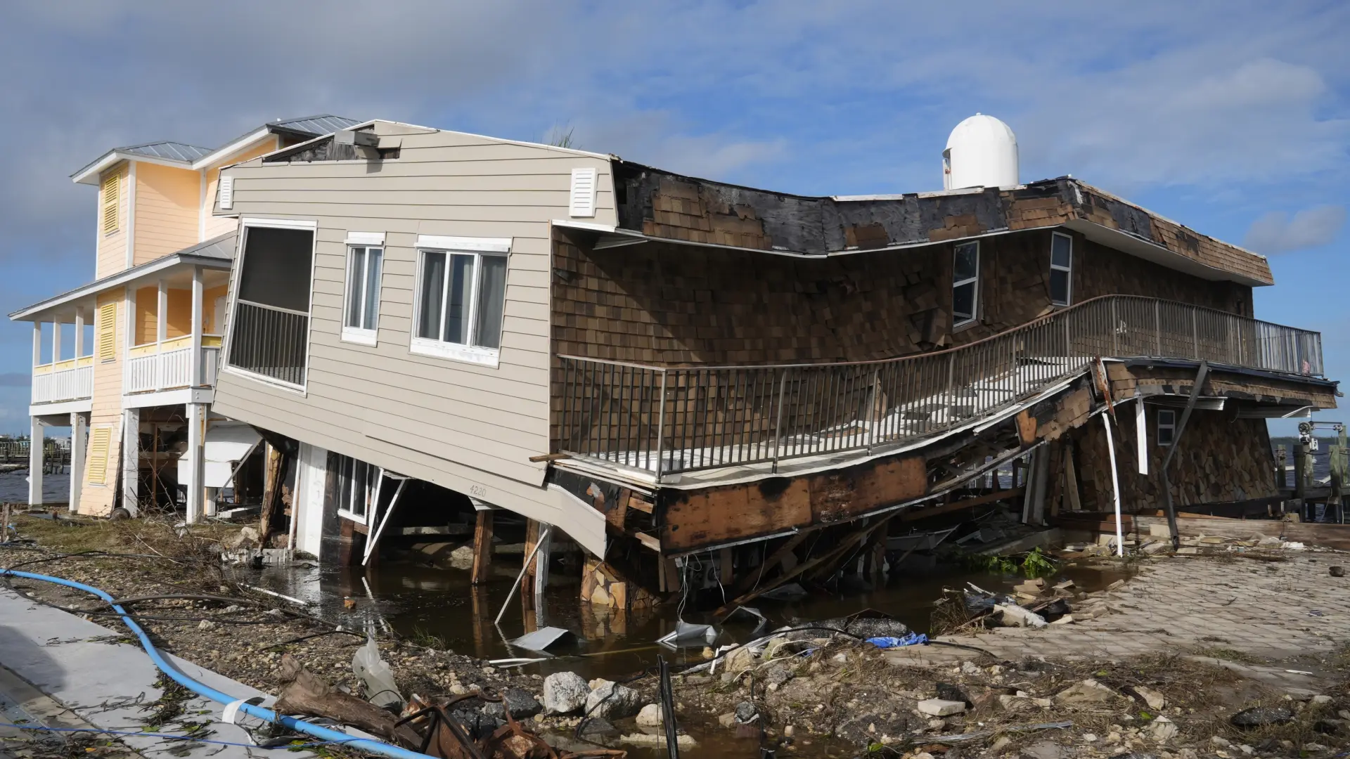 Foto: Imagen de St. Petersburg tras el paso de Milton. | Las devastadoras imágenes del paso del ...