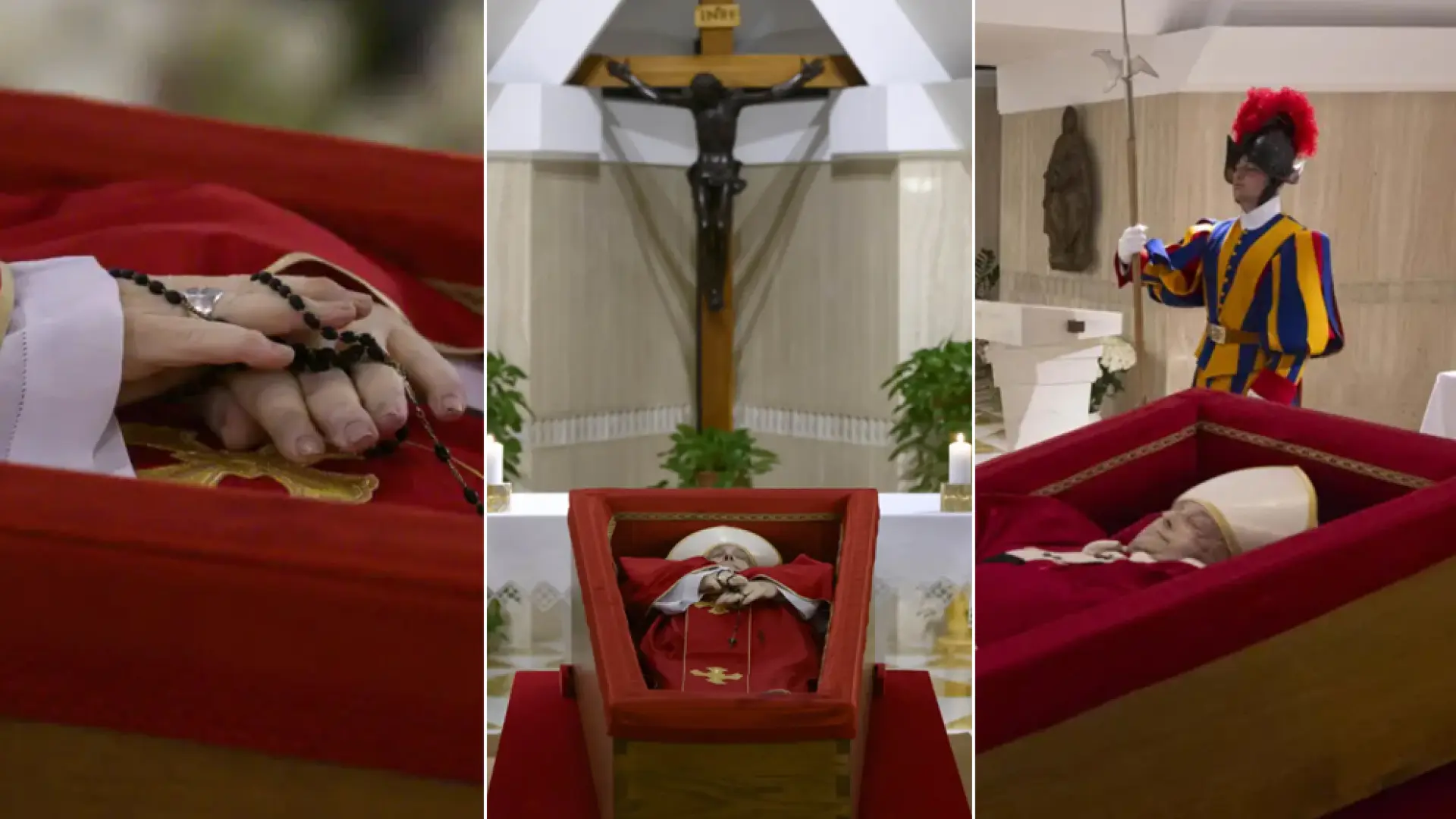 Fotos: Primeras fotos del cuerpo del papa Francisco tras su muerte ...