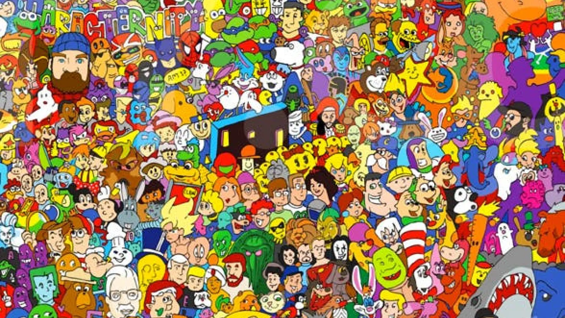 Imagen del día: Todos los dibujos animados del mundo en la misma ...