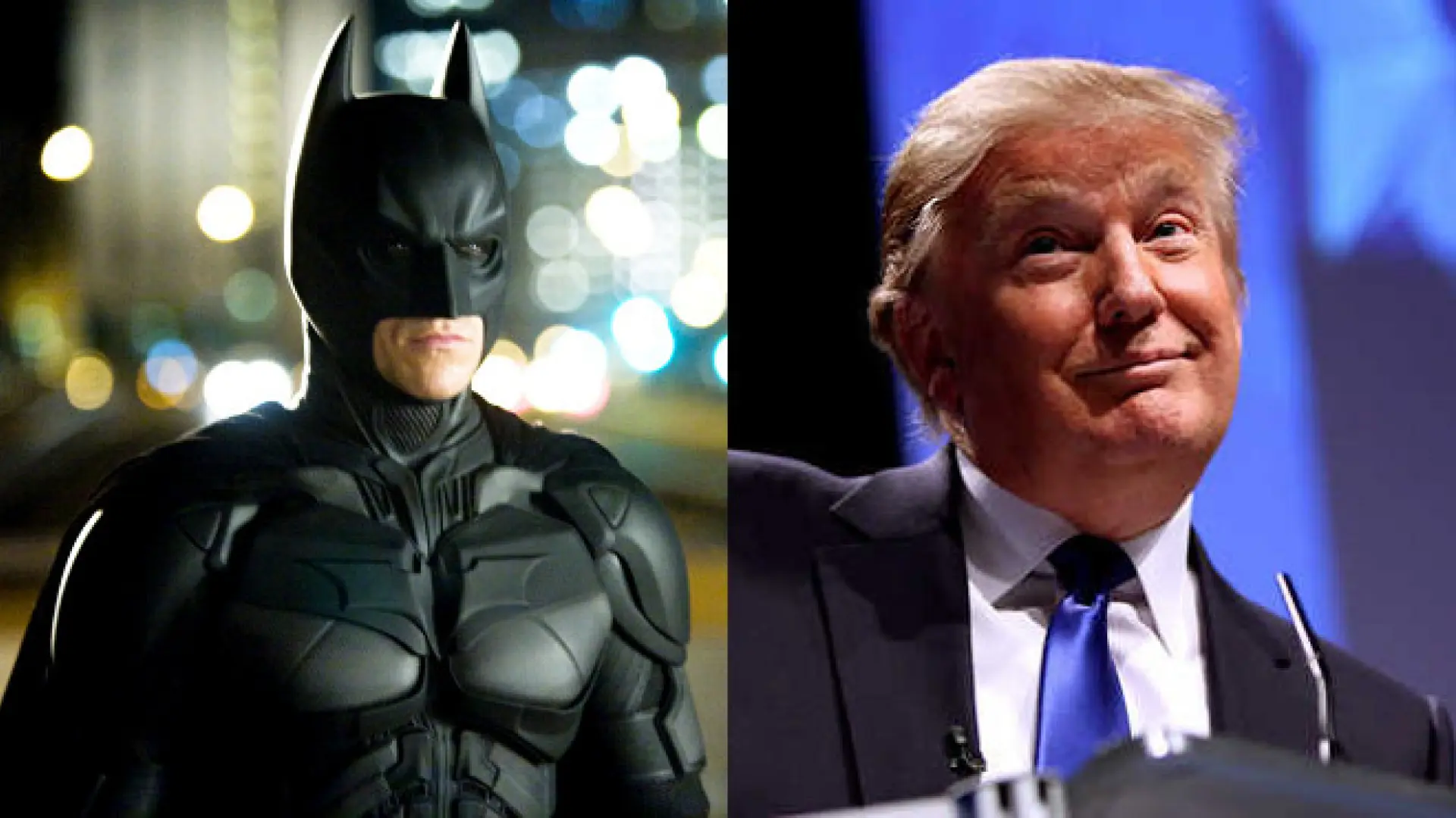 Donald Trump: "Yo soy Batman"