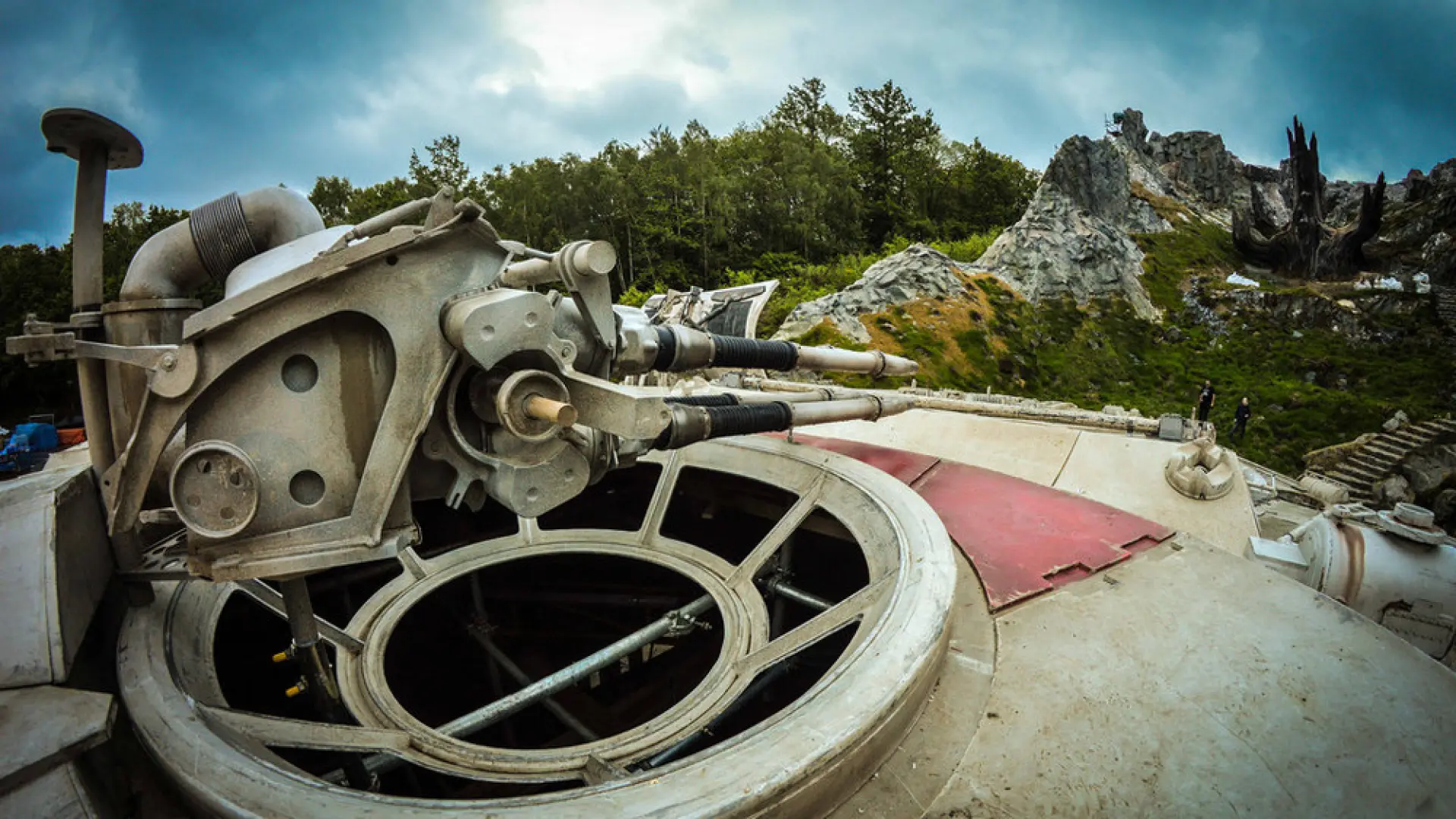 Galería: Un paseo por el Halcón Milenario del 'Episodio VIII'