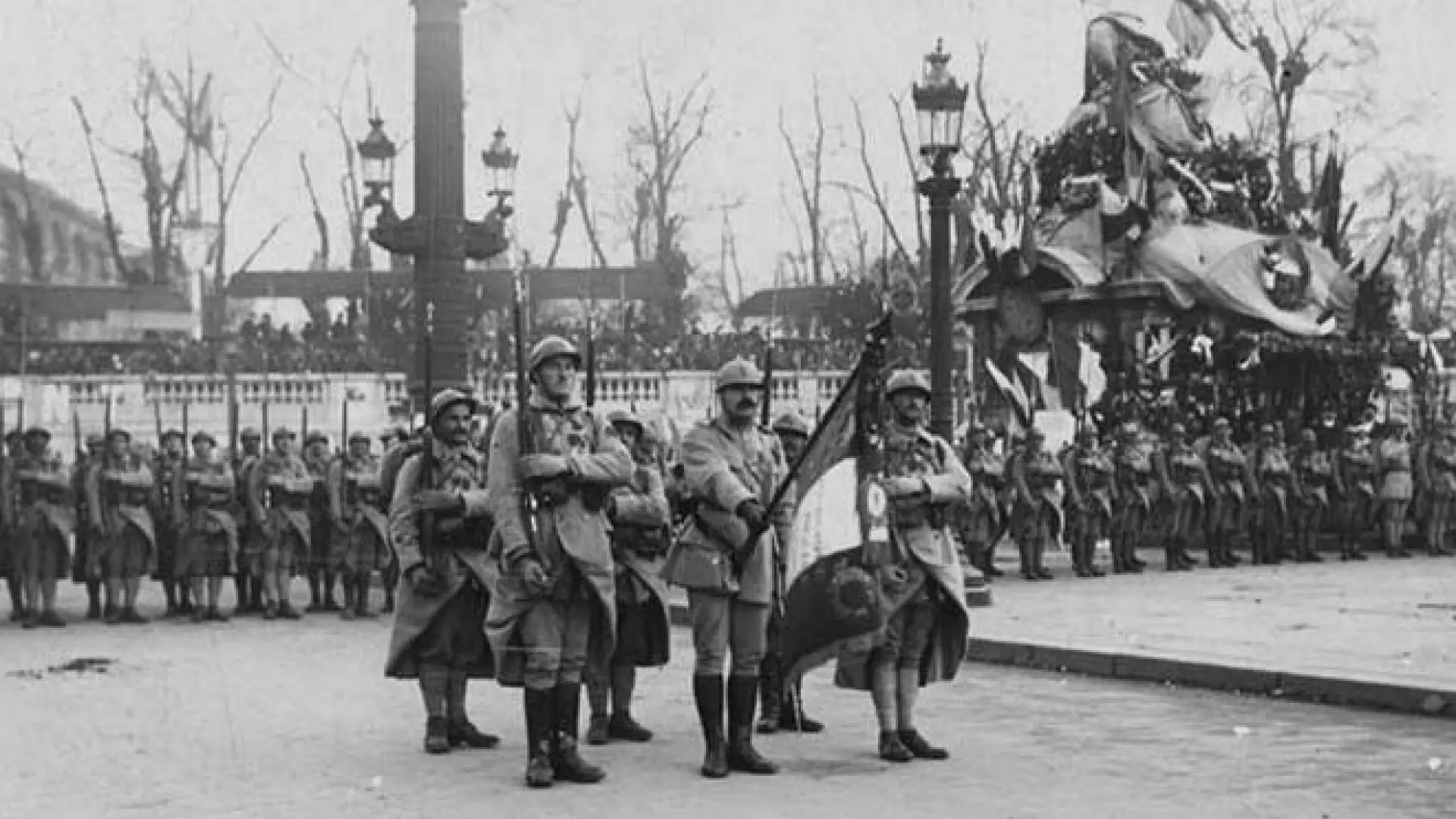 Así recogieron los noticiarios cinematográficos el Armisticio de 1918