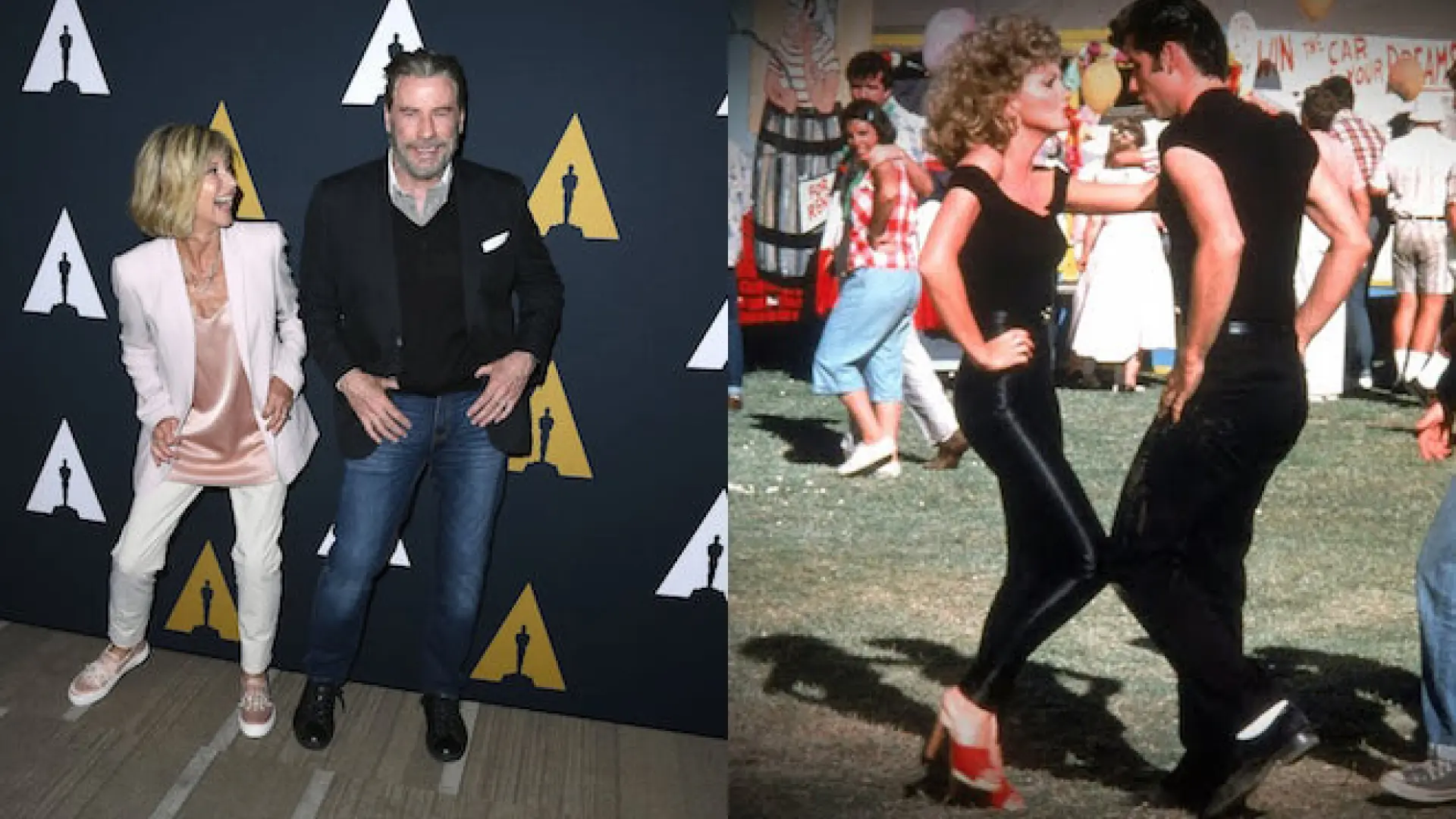 Vídeo: John Travolta y Olivia Newton-John bailan 'You're the One That I ...
