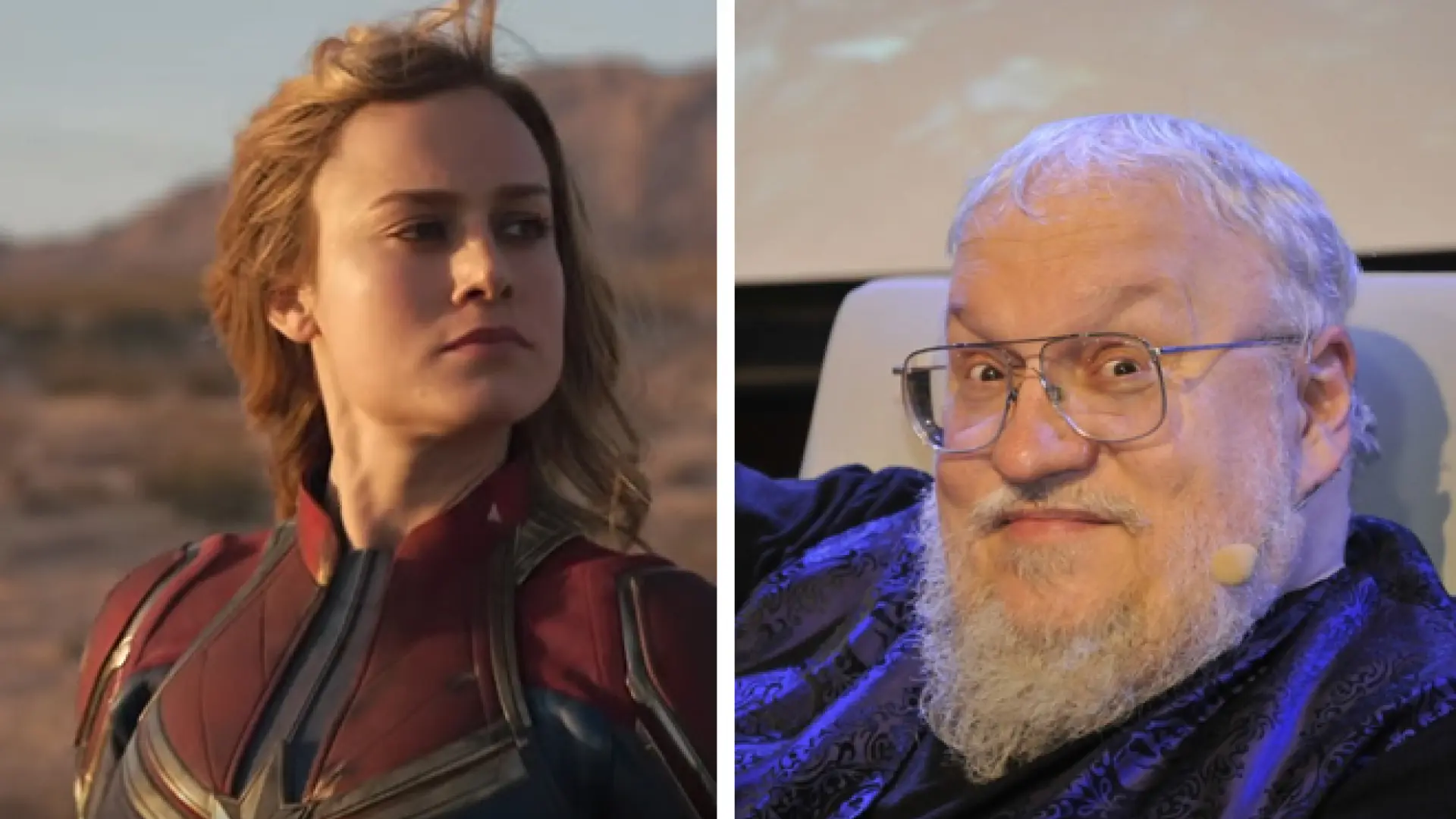 George R.R. Martin: "La Capitana Marvel podría comerse a Iron Man y ...