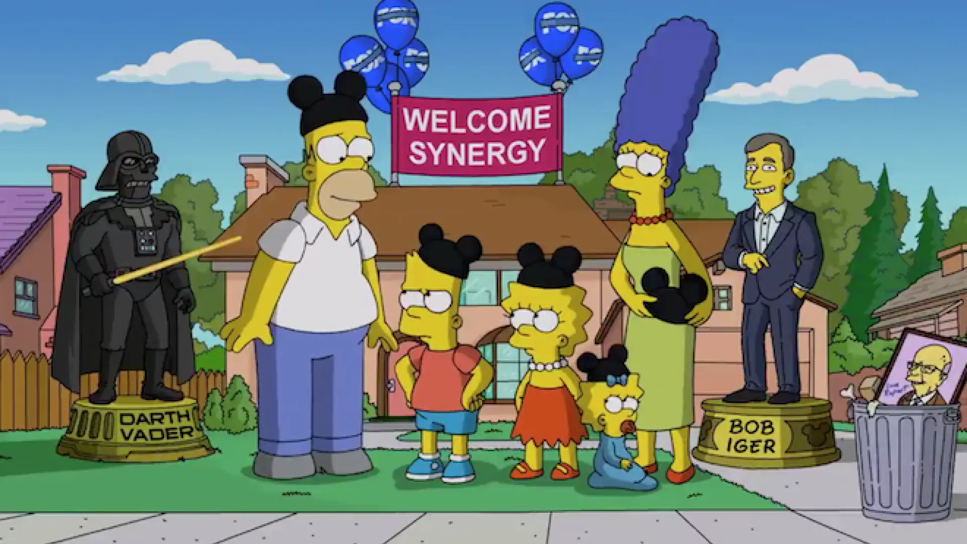[Vídeo] 'Los Simpson' celebran su llegada a Disney+ poniéndose orejas ...