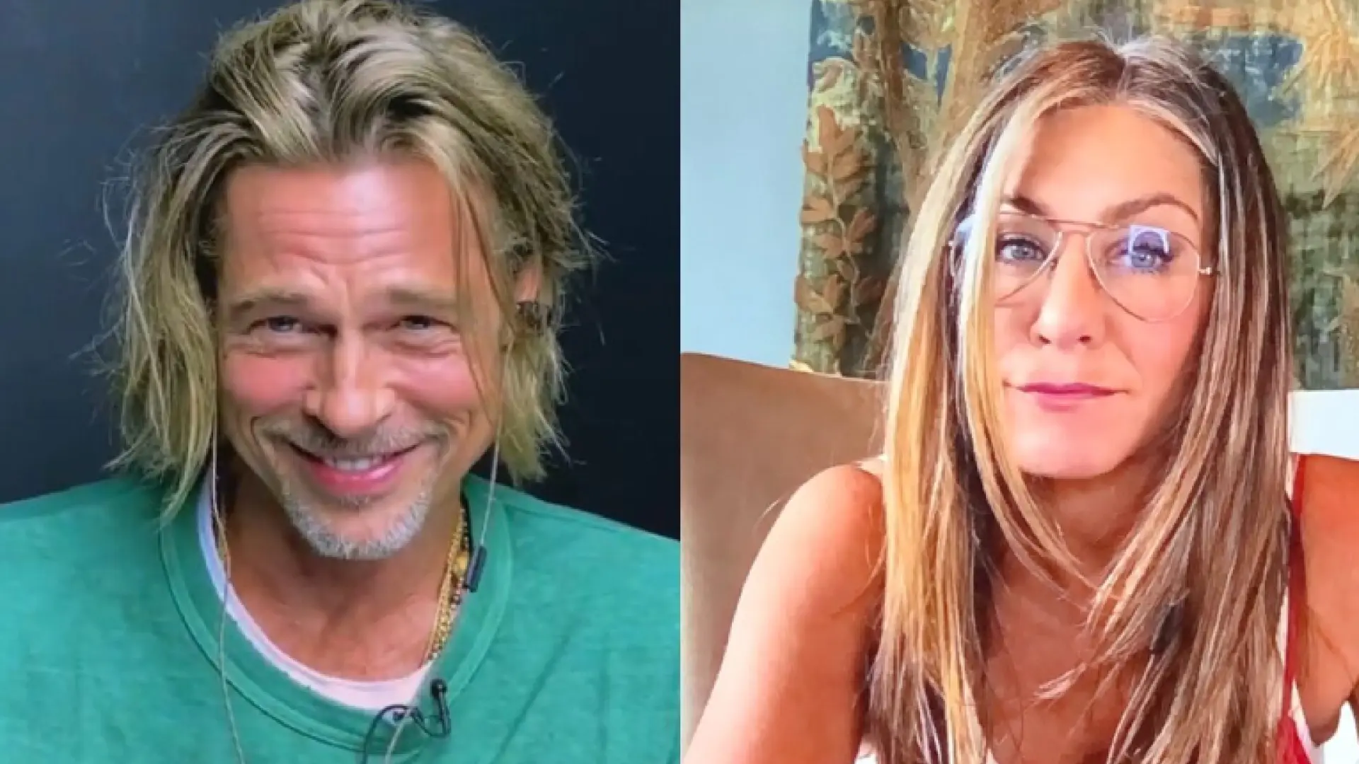 Brad Pitt y Jennifer Aniston excitan a sus seguidores durante una ...