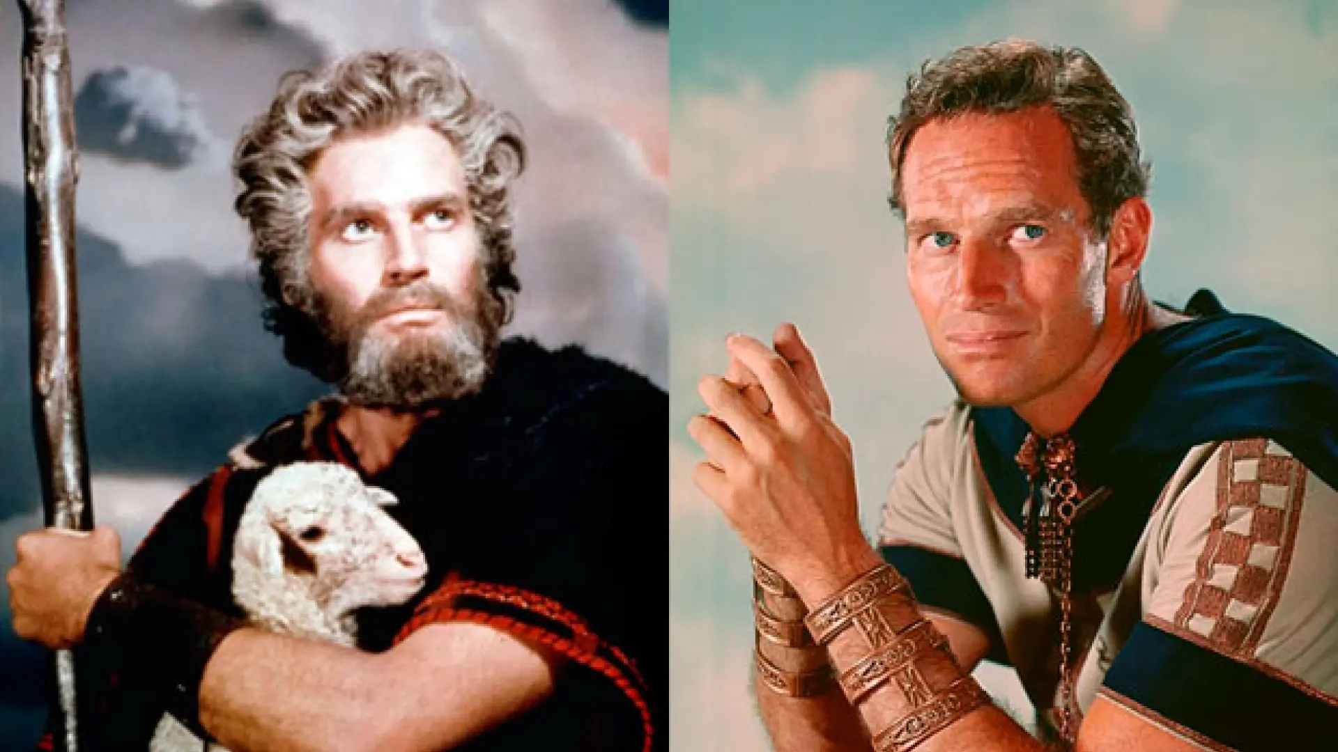 'Los diez mandamientos' y 'Ben-Hur', dos películas con algo más en común que Charlton Heston