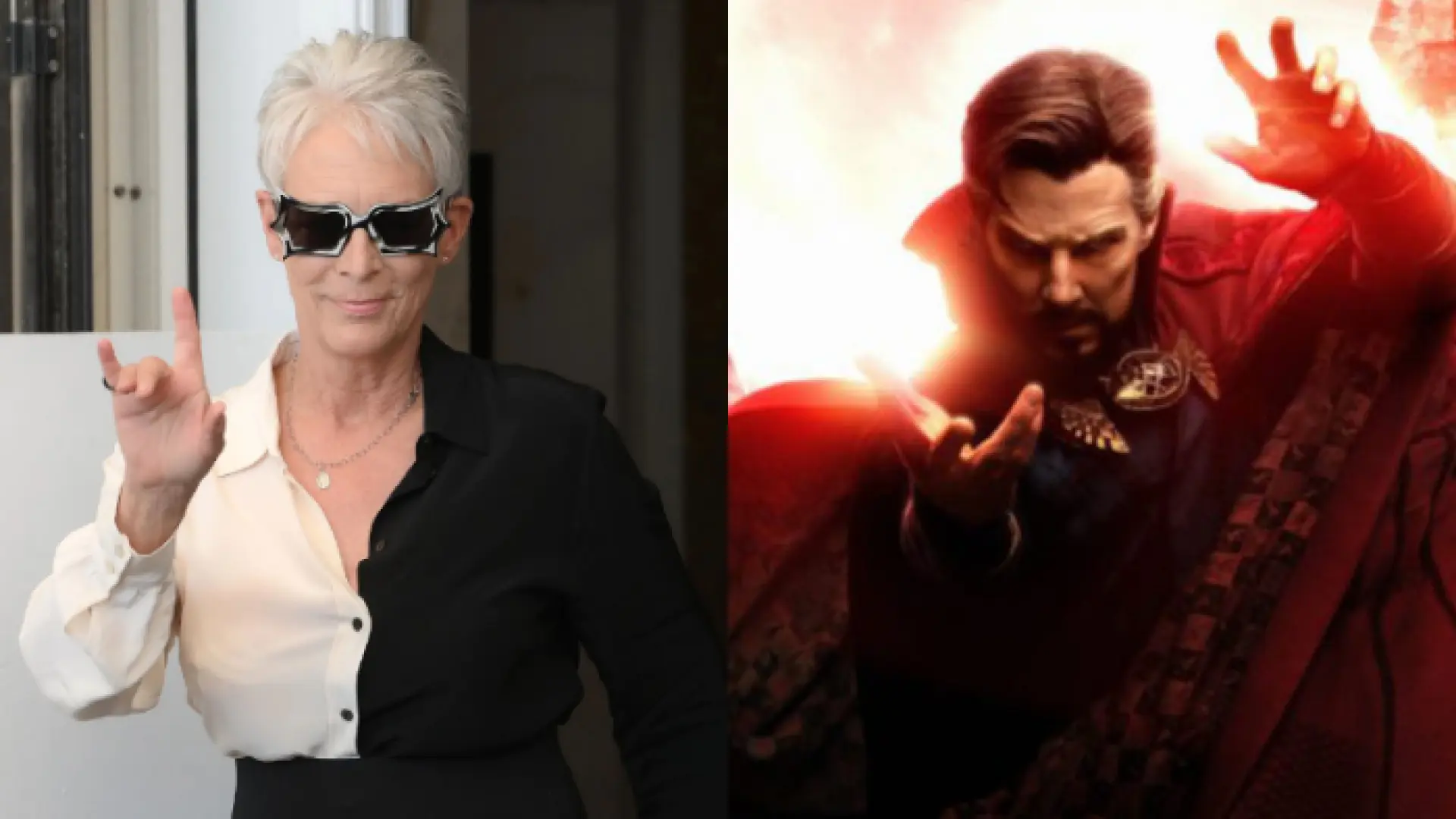 Jamie Lee Curtis se cachondea de 'Doctor Strange 2' para promocionar su ...