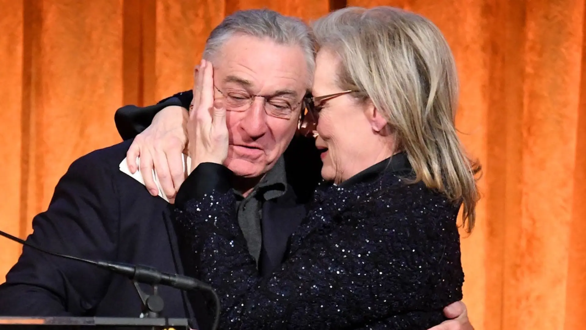 Meryl Streep se viene arriba homenajeando a Robert De Niro: "Es el ...