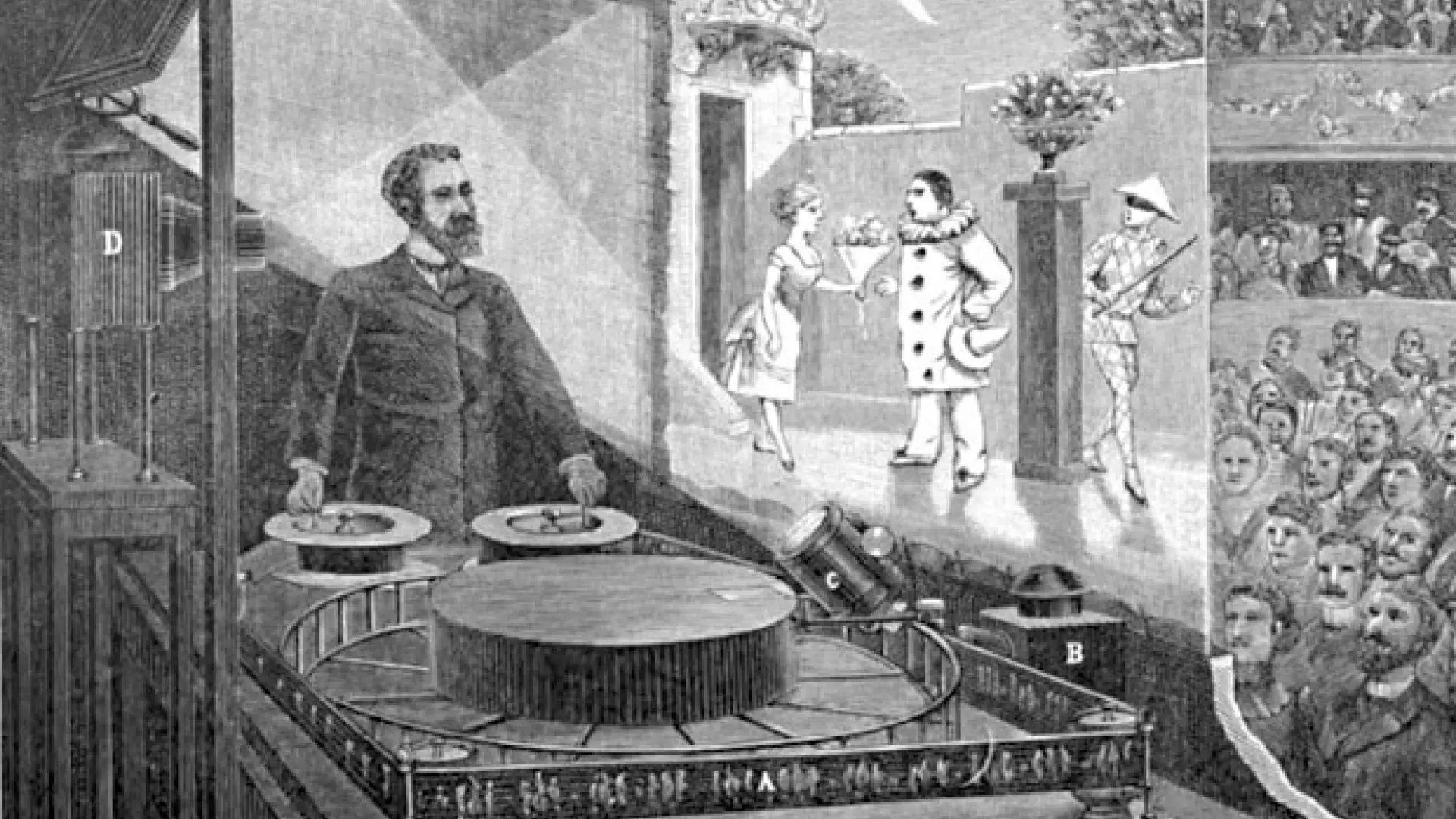 Emile Reynaud y su teatro óptico, la antesala del cine