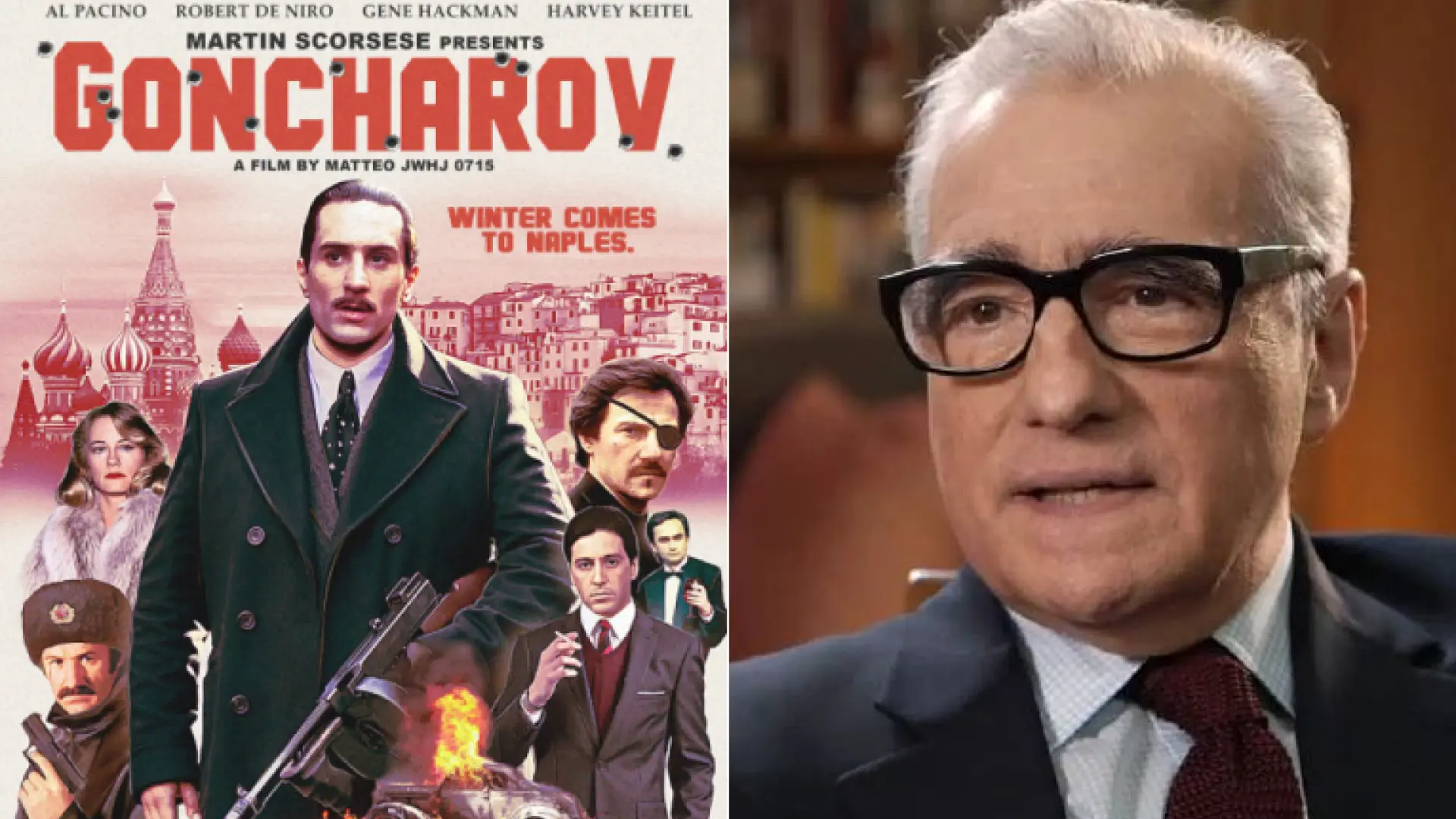"Hice esa película hace años": Scorsese se adueña del meme de 'Goncharov'