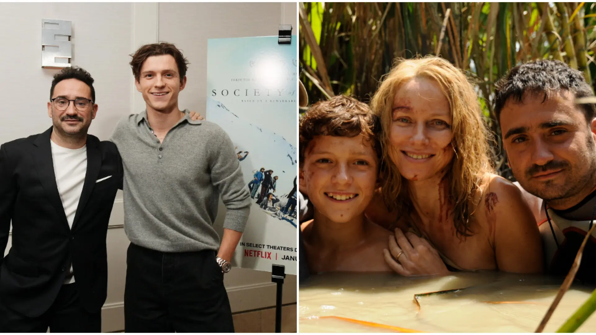 El reencuentro de J. A. Bayona y Tom Holland, más de 10 años después de ...