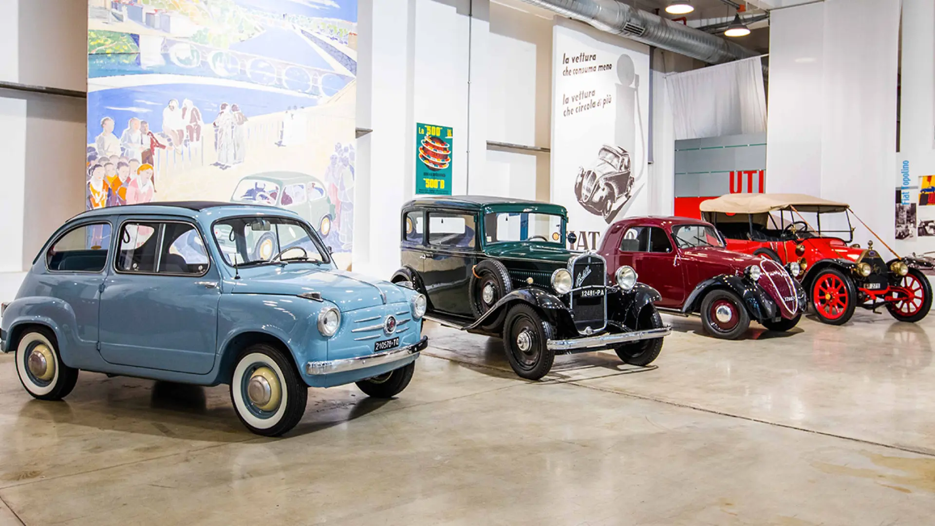 Una visita guiada a FCA Heritage HUB, el museo histórico con más de 200 ...