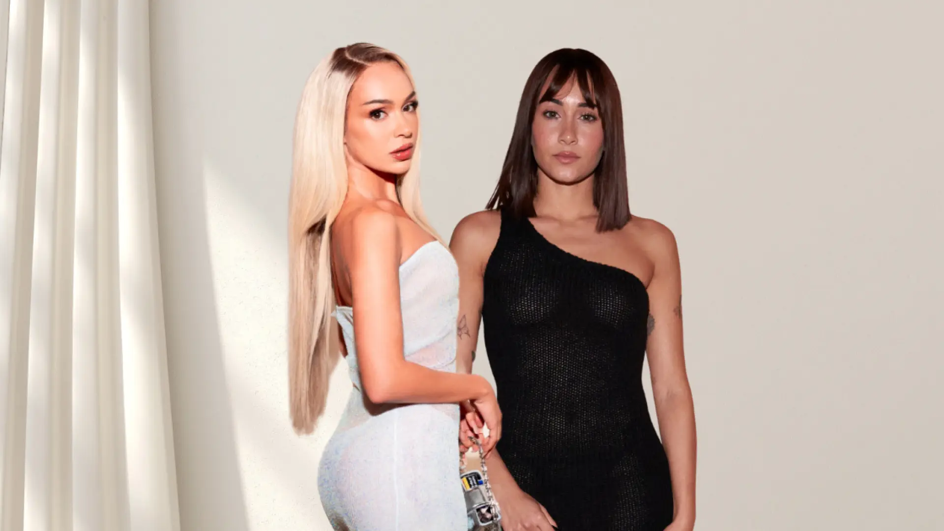 Aitana y Bad Gyal coinciden en el desfile de Paco Rabanne con dos looks ...
