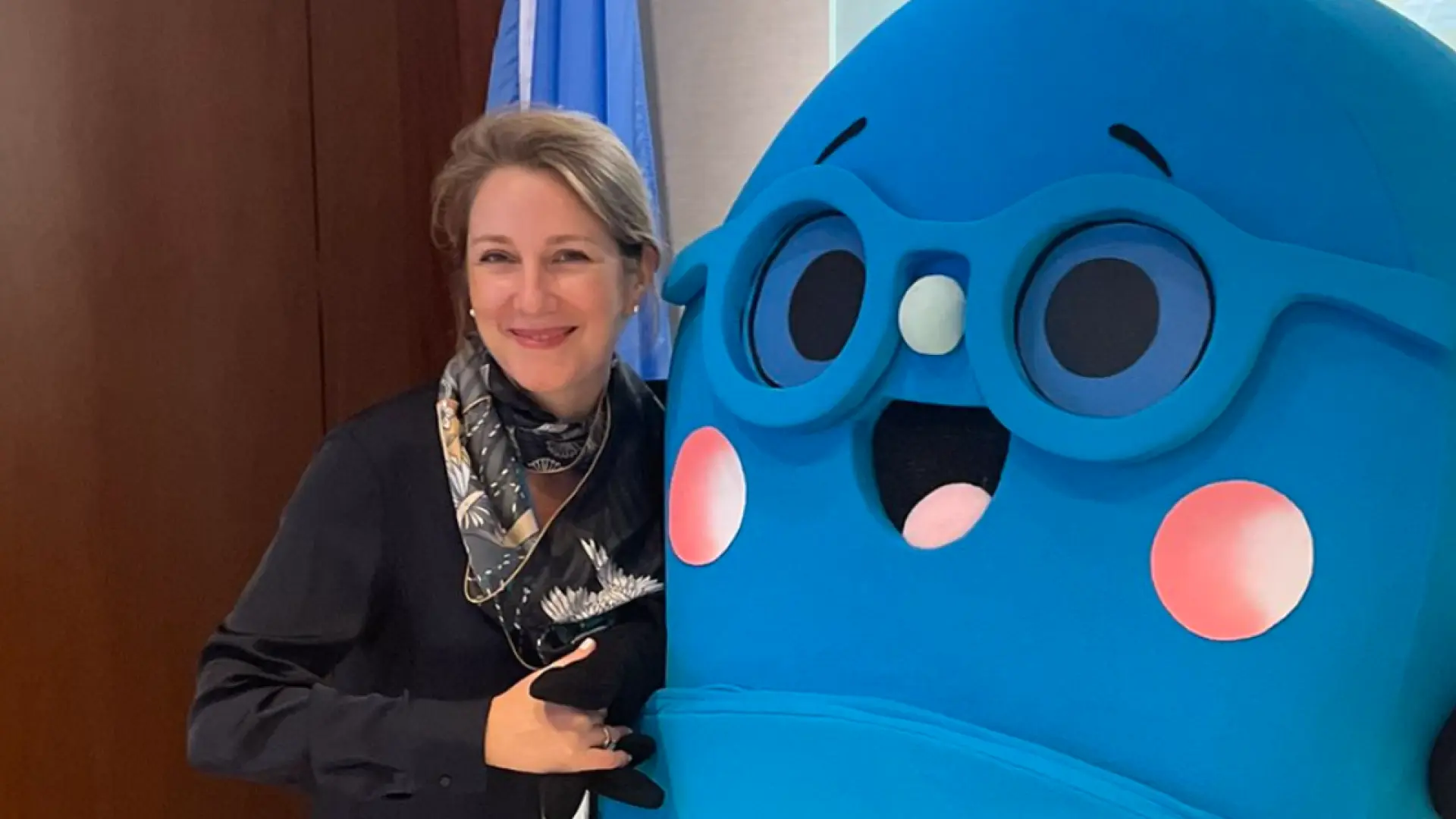 Carla Haddad, directora de Recaudación de Fondos y Alianzas de UNICEF ...