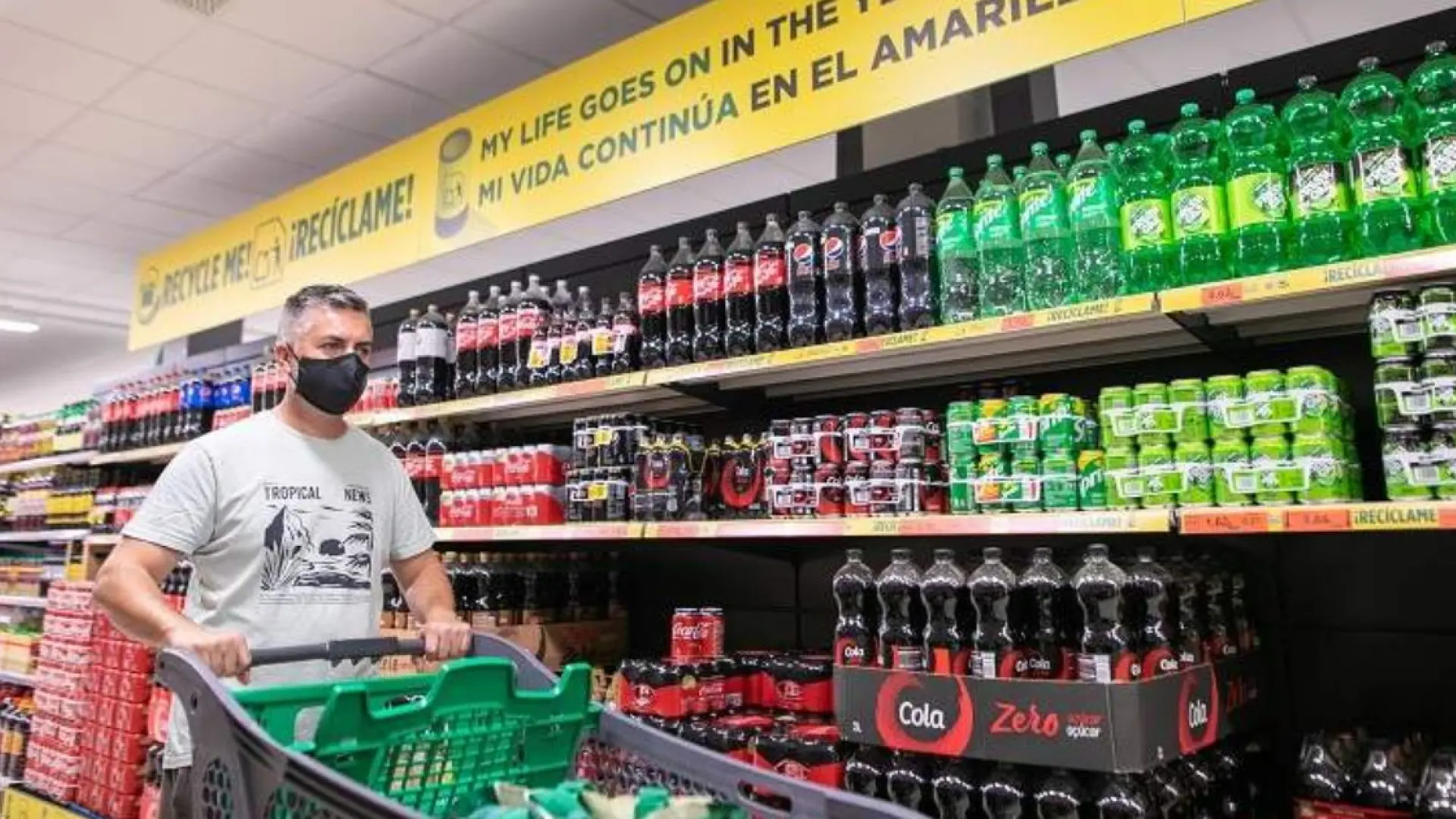 El refresco de Mercadona sin azúcar y bajo en calorías para adelgazar ...