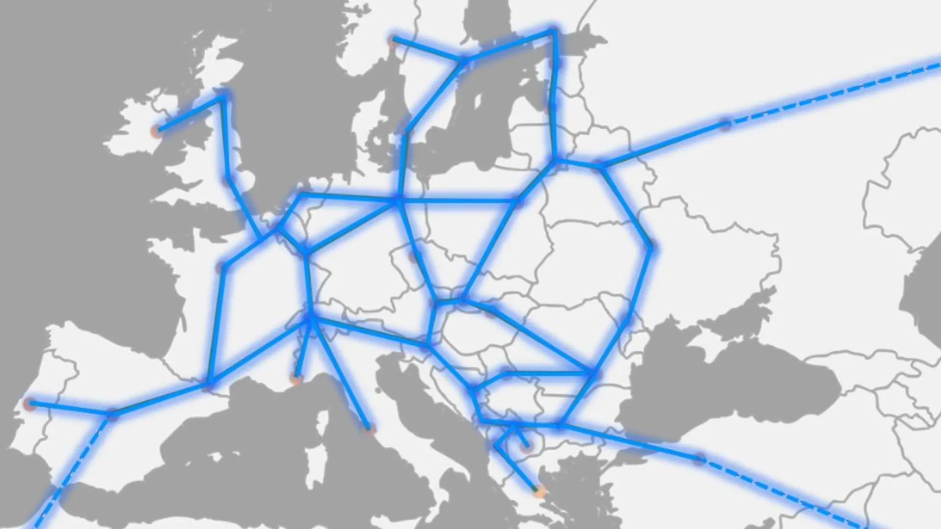 Hyperloop: este mapa muestra el trayecto que la futura red de ...