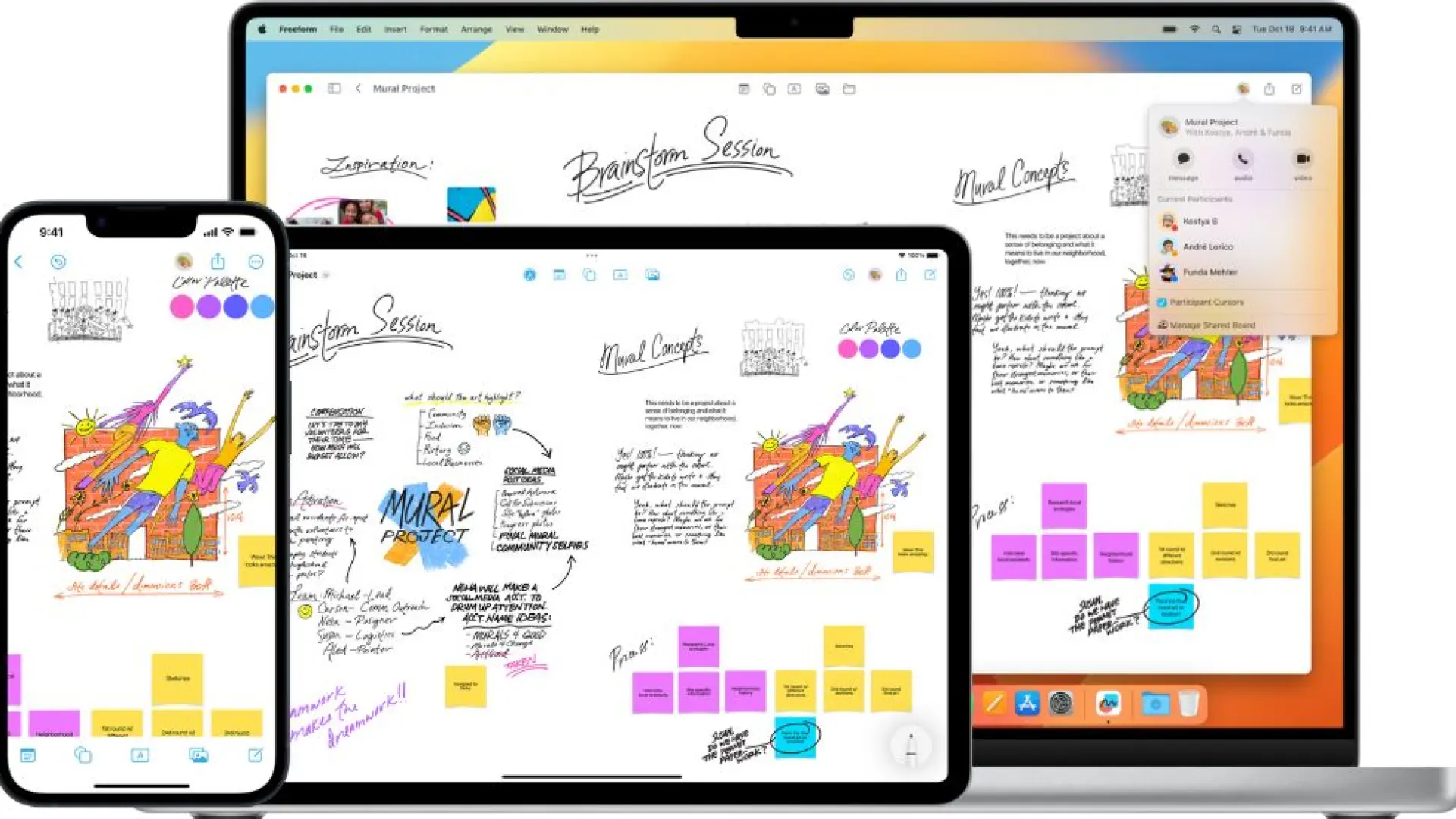 Freeform, la nueva app que Apple lanza gratis en iPhone, iPad y Mac para trabajar en equipo