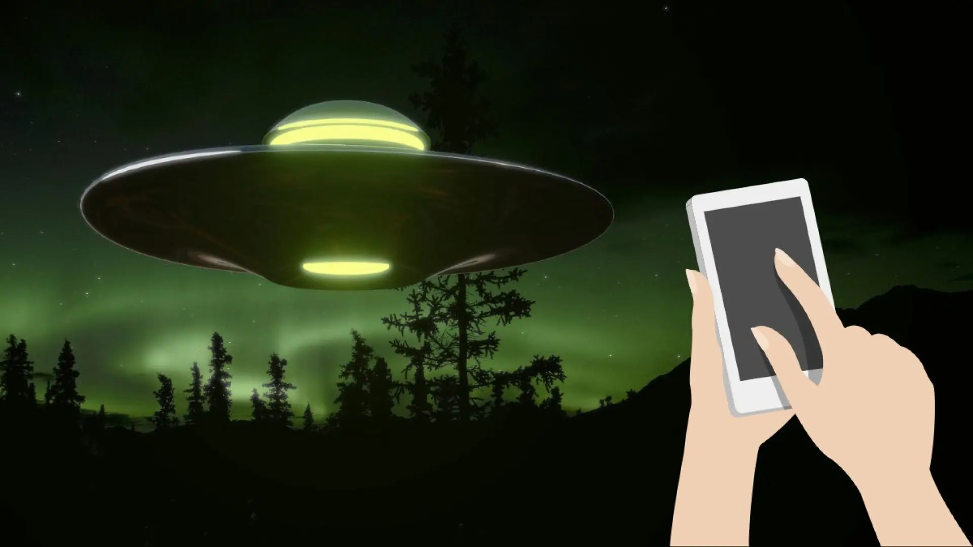 Perfecto para conspiranoicos: crean una app en la que puedes registrar 'avistamientos' de ovnis