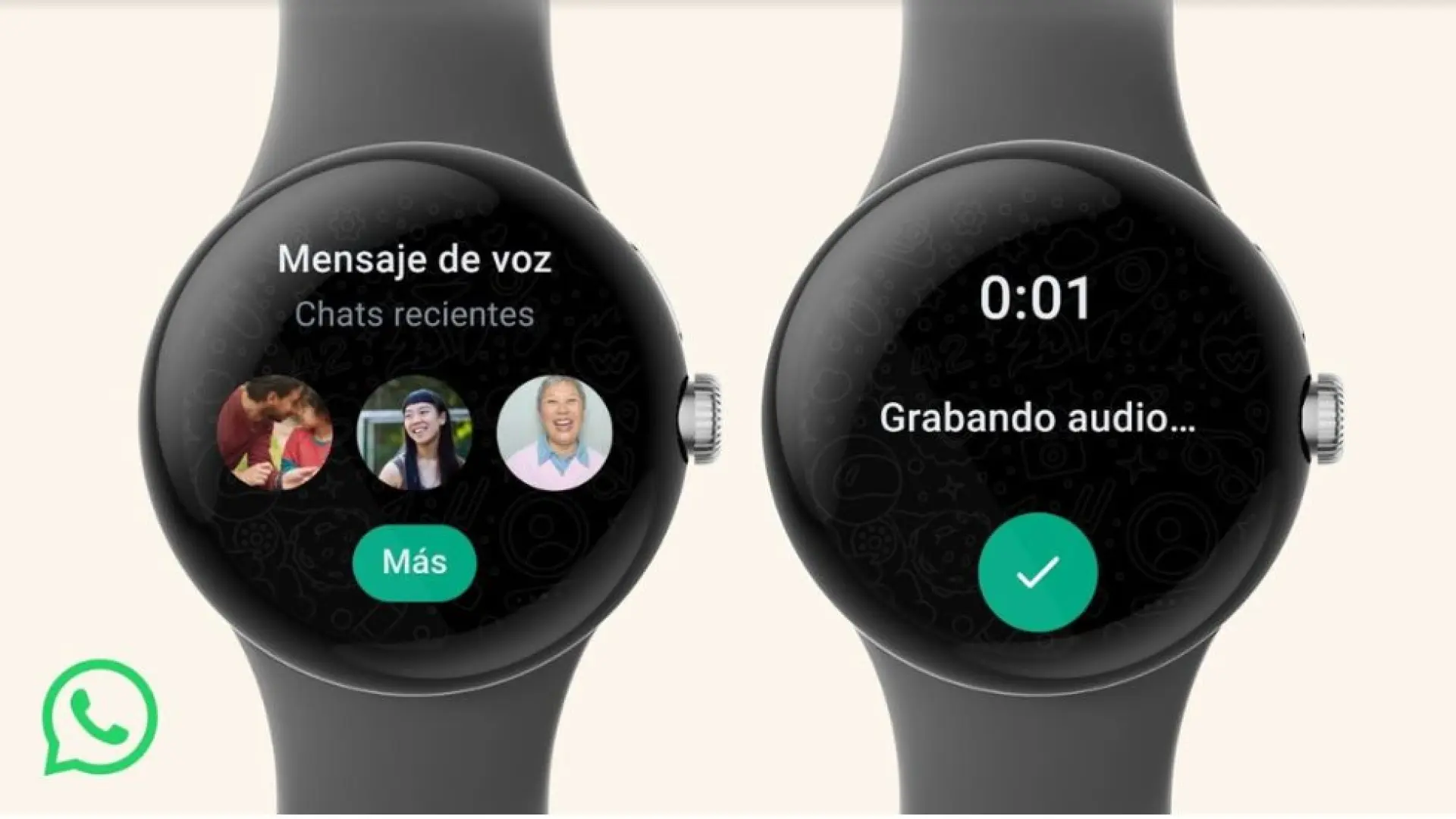 Ya está disponible la primera app de WhatsApp para smartwatch: todo lo ...