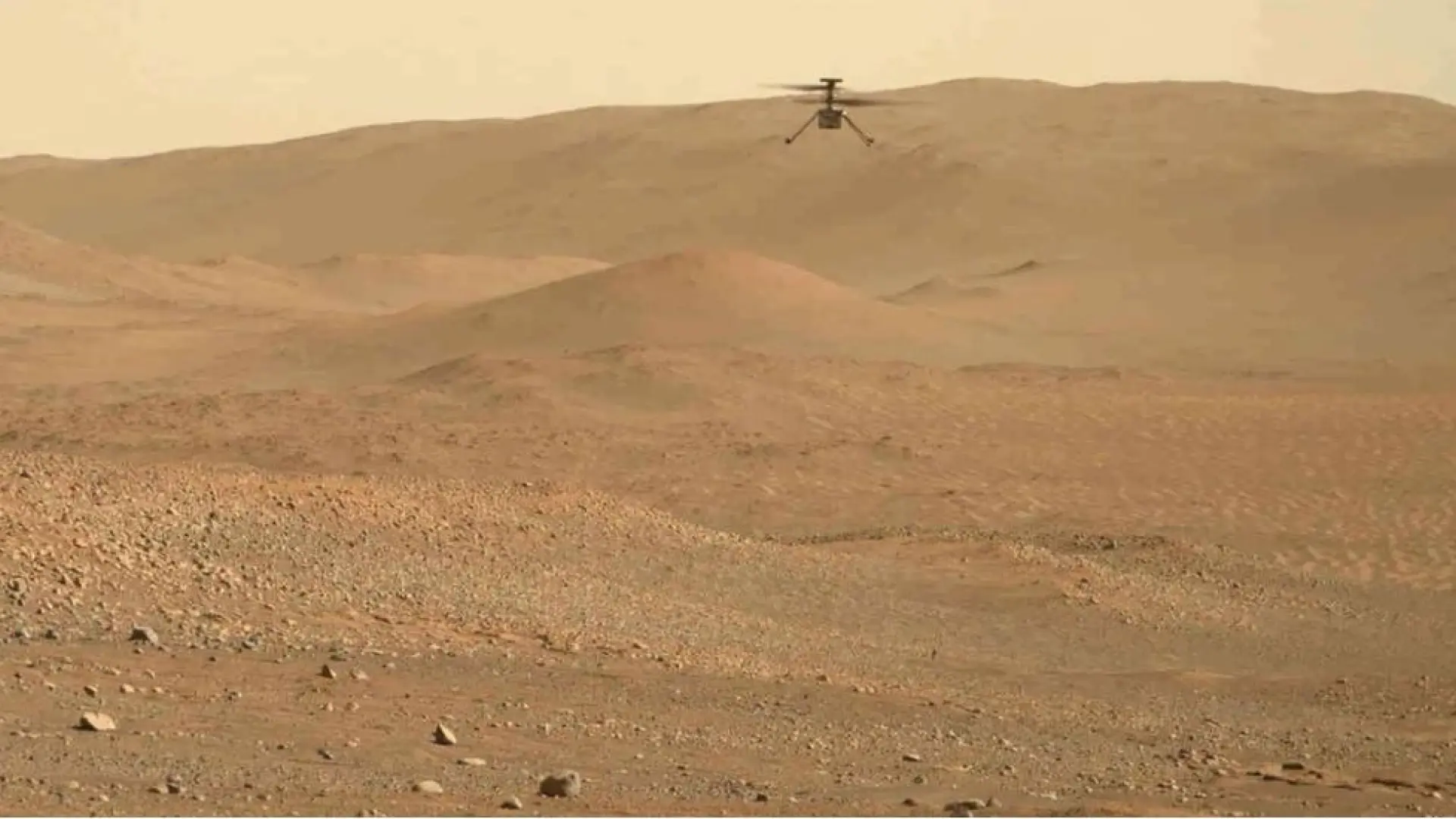 Así ha sido el vuelo 54 del helicóptero Ingenuity en Marte