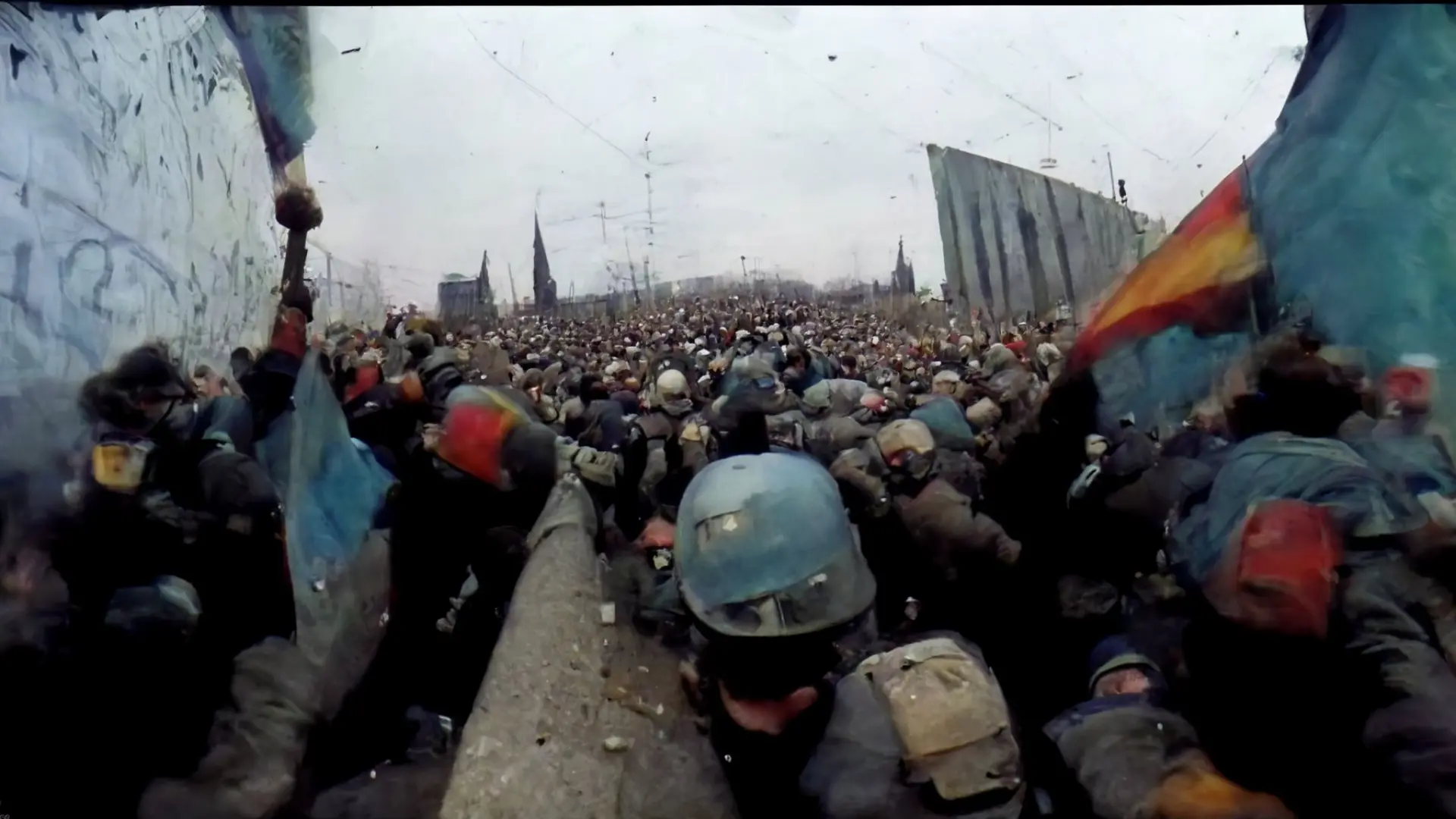 Fotos: Así habría sido la Revolución Francesa o la caída del Muro de ...