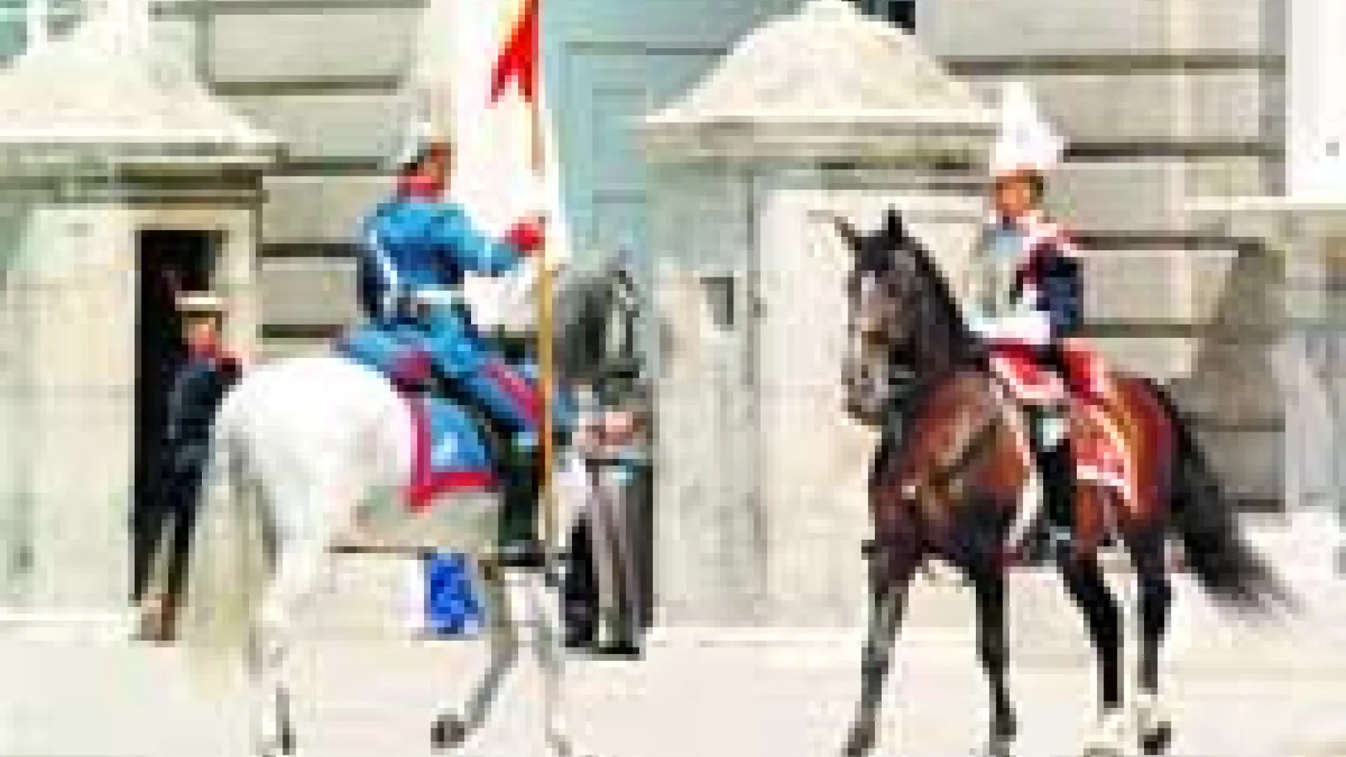 Homenaje de la Guardia Real en Madrid