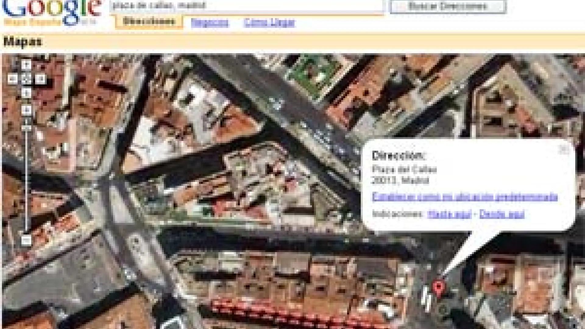 Se presenta la versión beta en castellano de Google Maps con contenidos ...