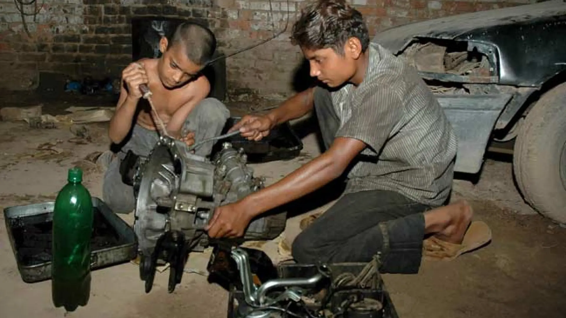 El mapa de la explotación infantil muestra un planeta cultivado por niños