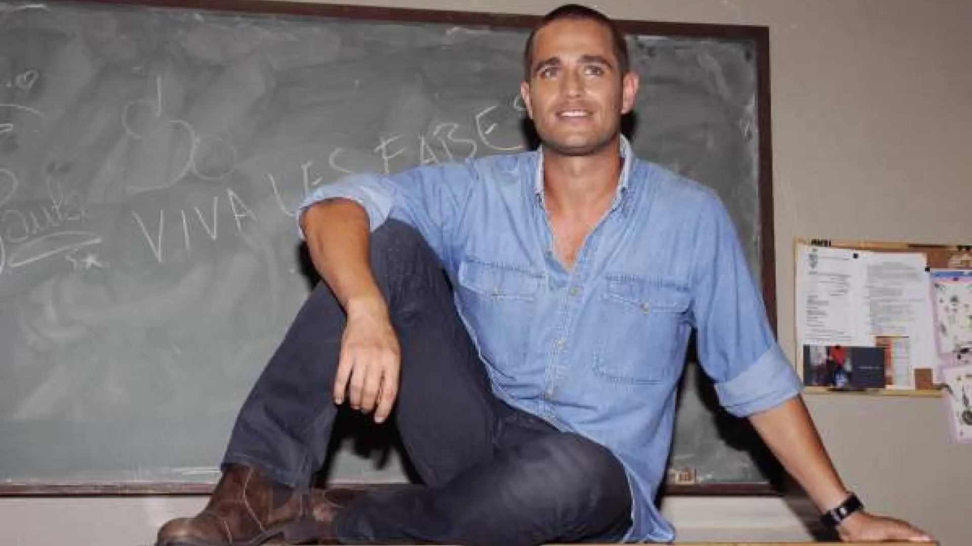 Michel Brown: "Lo único que veo en televisión es 'Operación Triunfo'"