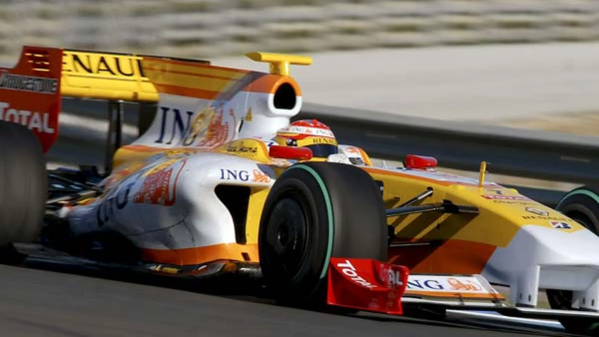 Renault probó en secreto el nuevo alerón del R29 el pasado sábado