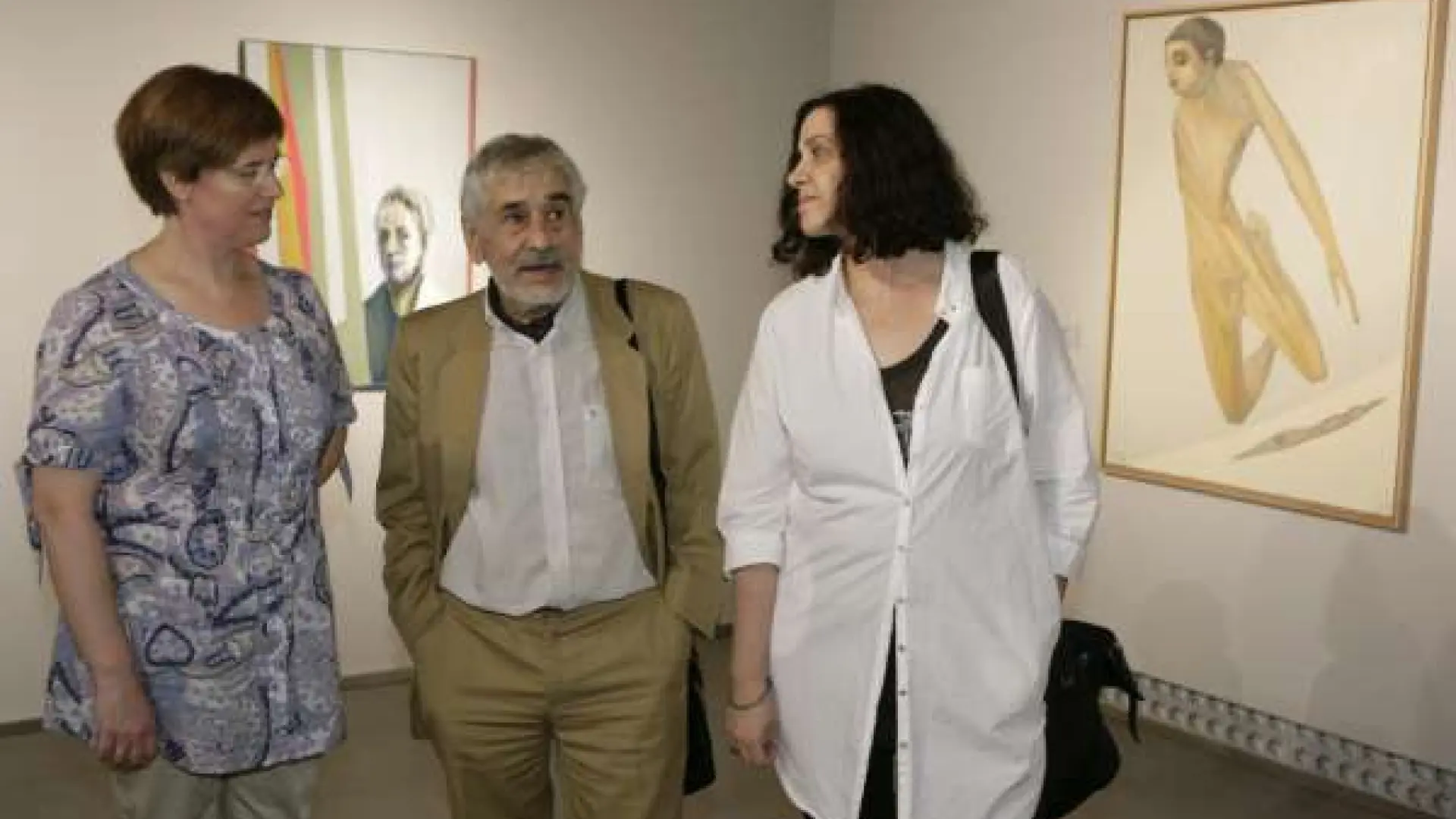 El pintor Antón González, 'Hanton', afirma que su pintura se ha forjado ...