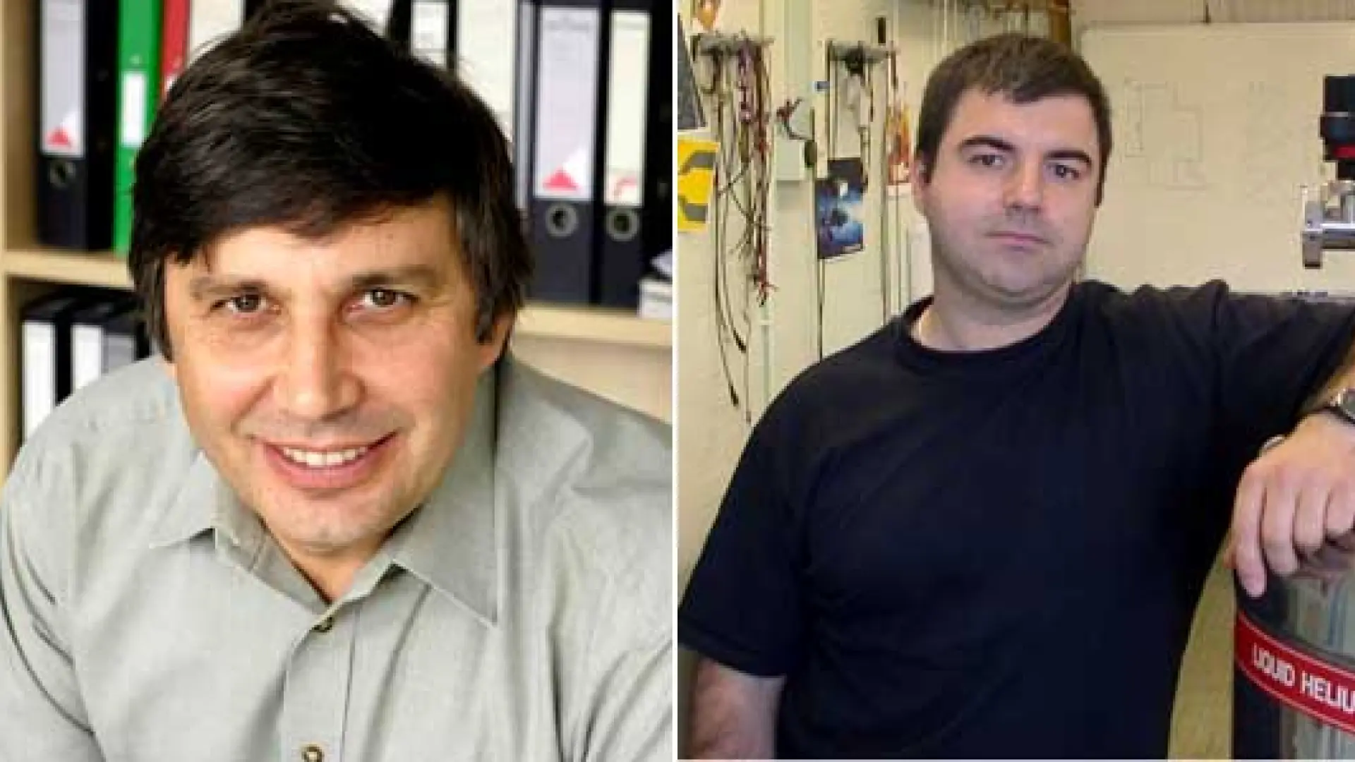Los rusos Andre Geim y Konstantin Novoselov, premiados con el Nobel de ...