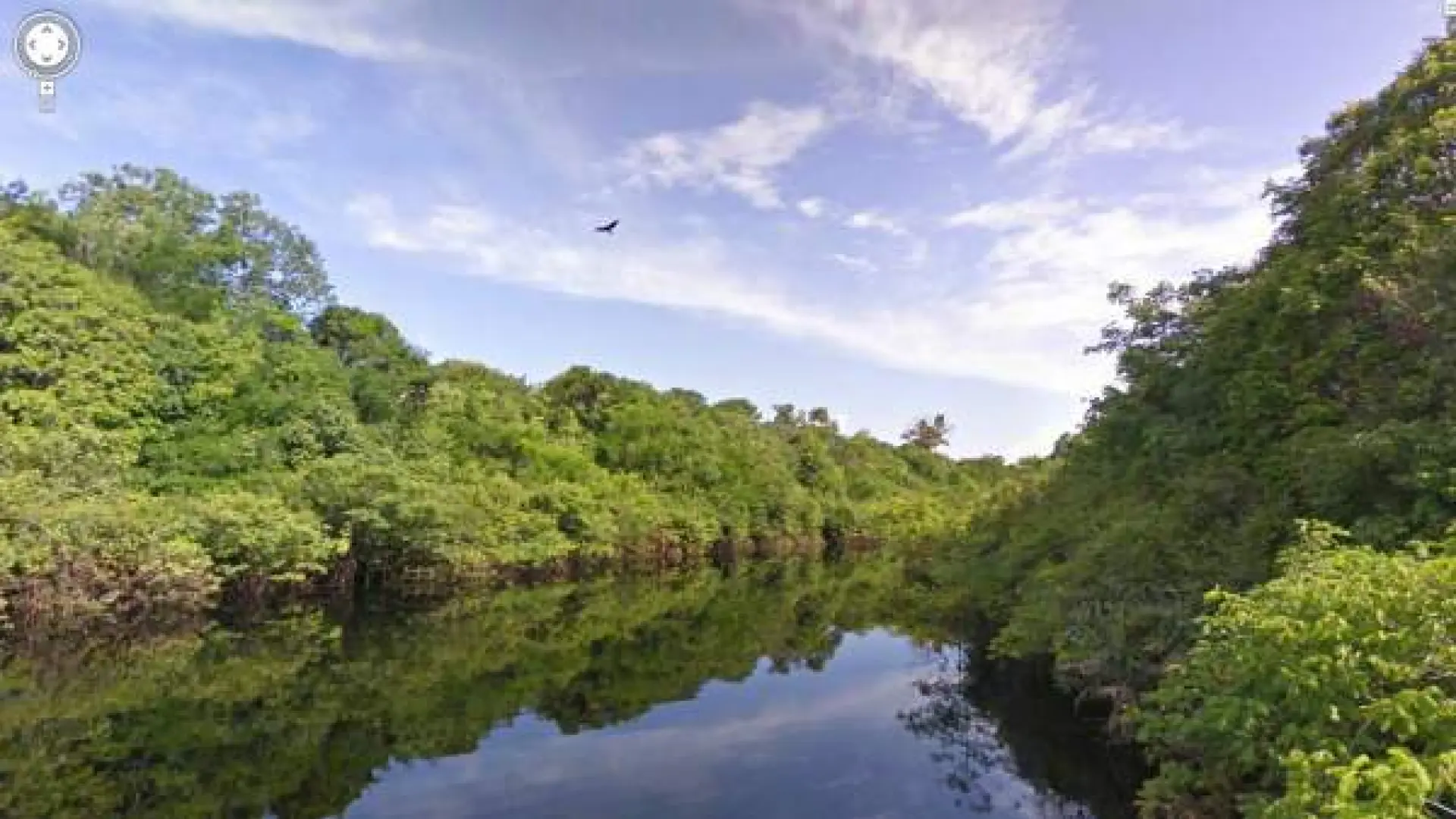 El Amazonas, visto a través de Google Street View