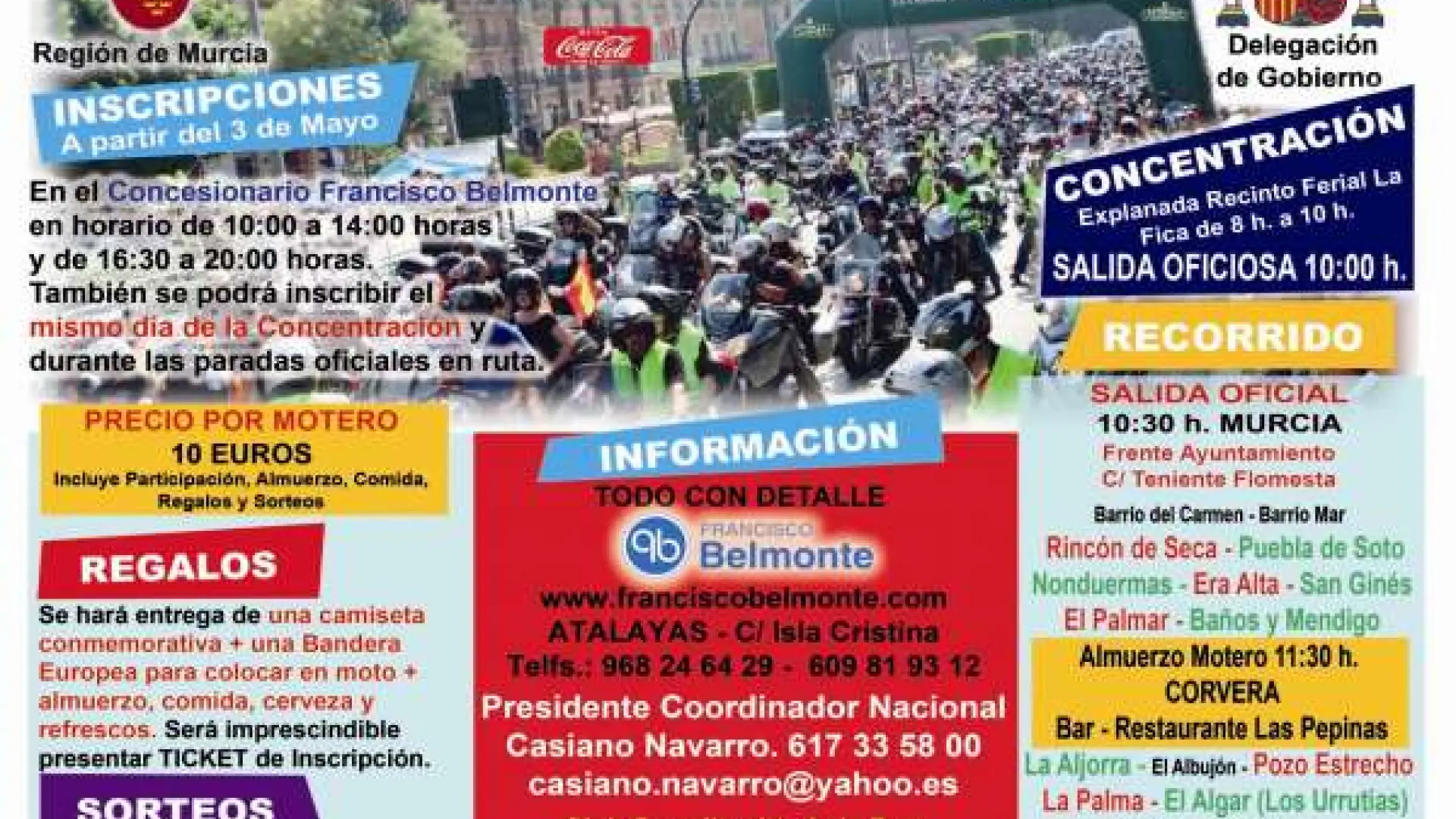 Los moteros de la Asociación Todos Contra la Droga homenajean a su ...