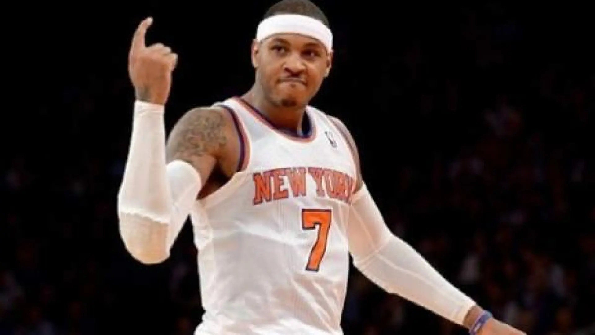 Carmelo Anthony, máximo anotador de la NBA