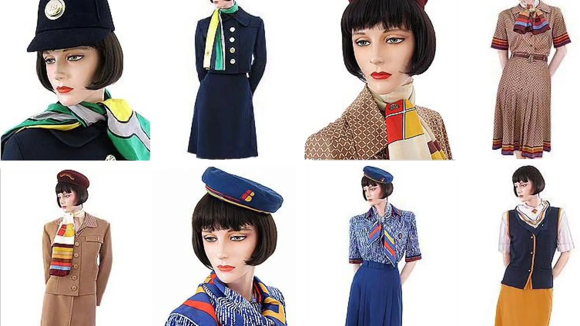 La mayor colección de uniformes de azafata