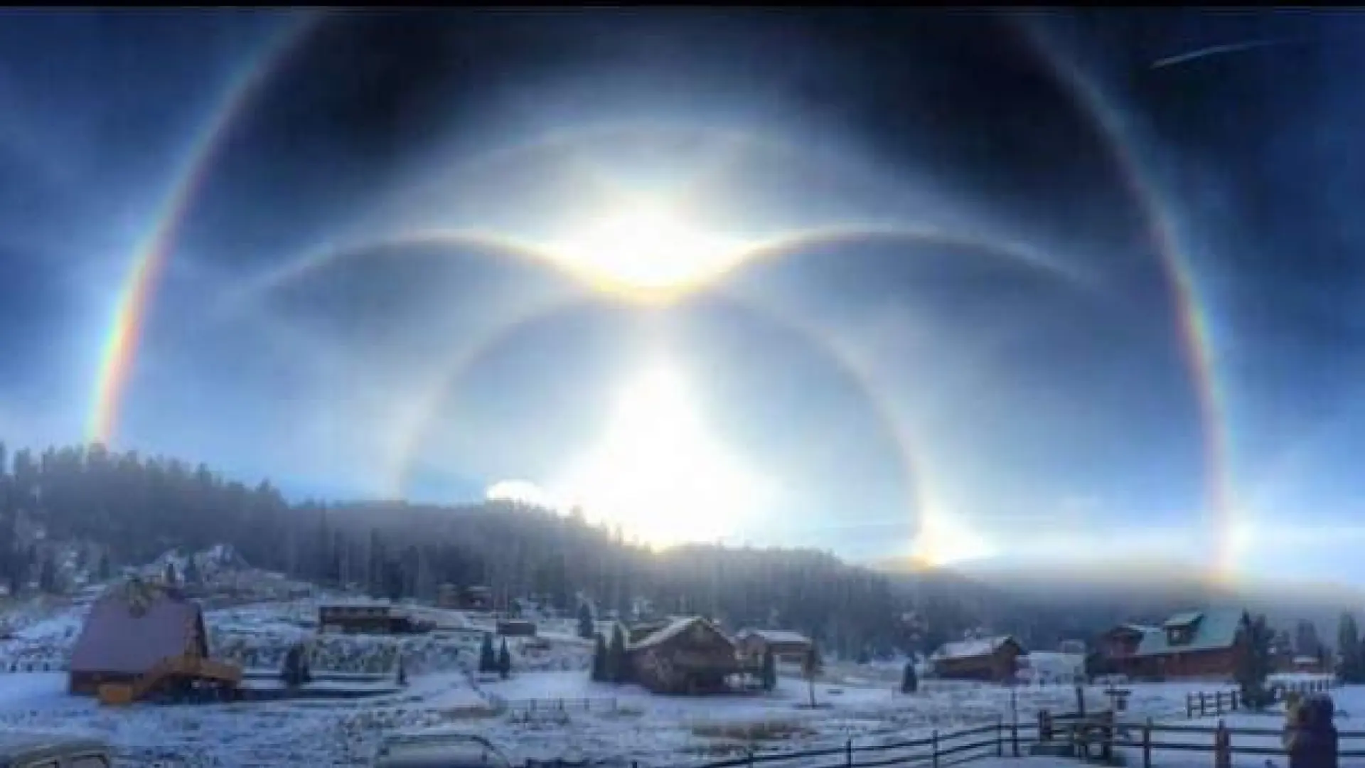 El Servicio Meteorológico de EE UU difunde una foto de raros fenómenos ...