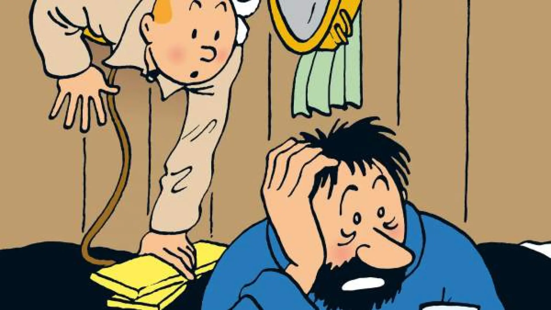 El Capitán Haddock, gran amigo de Tintín, cumple 80 años