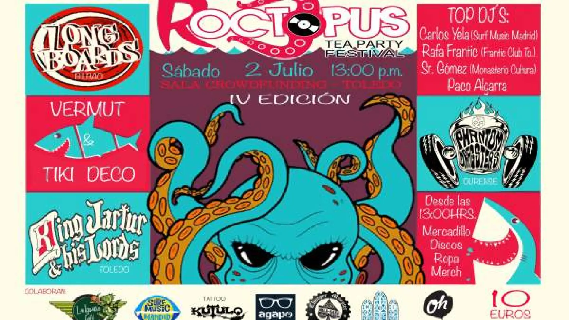 The Longboards, The Phantom Dragsters y King Jartur & His Lords ...