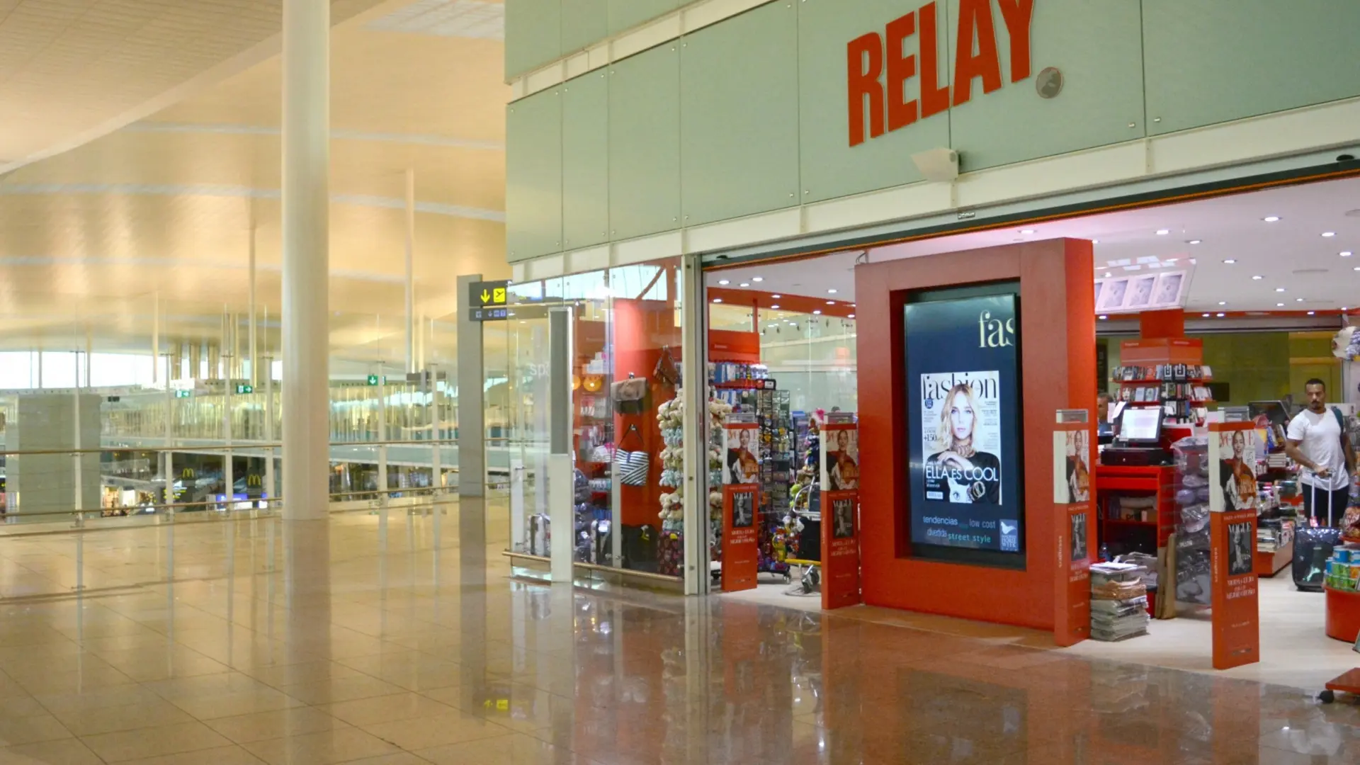 Relay renueva su tienda en la T1 del Aeropuerto de Barcelona