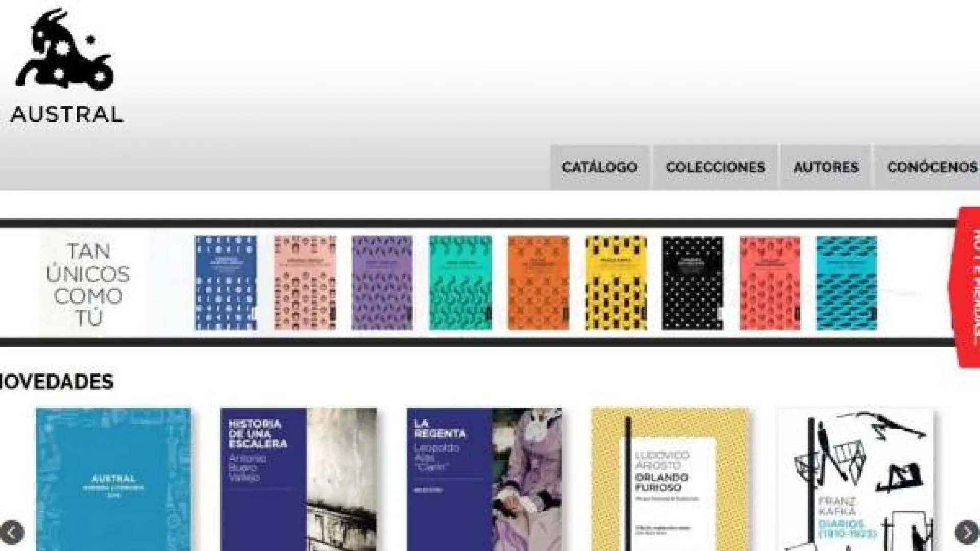 El sello editorial Austral, Premio Nacional a la Mejor Labor Editorial 2017