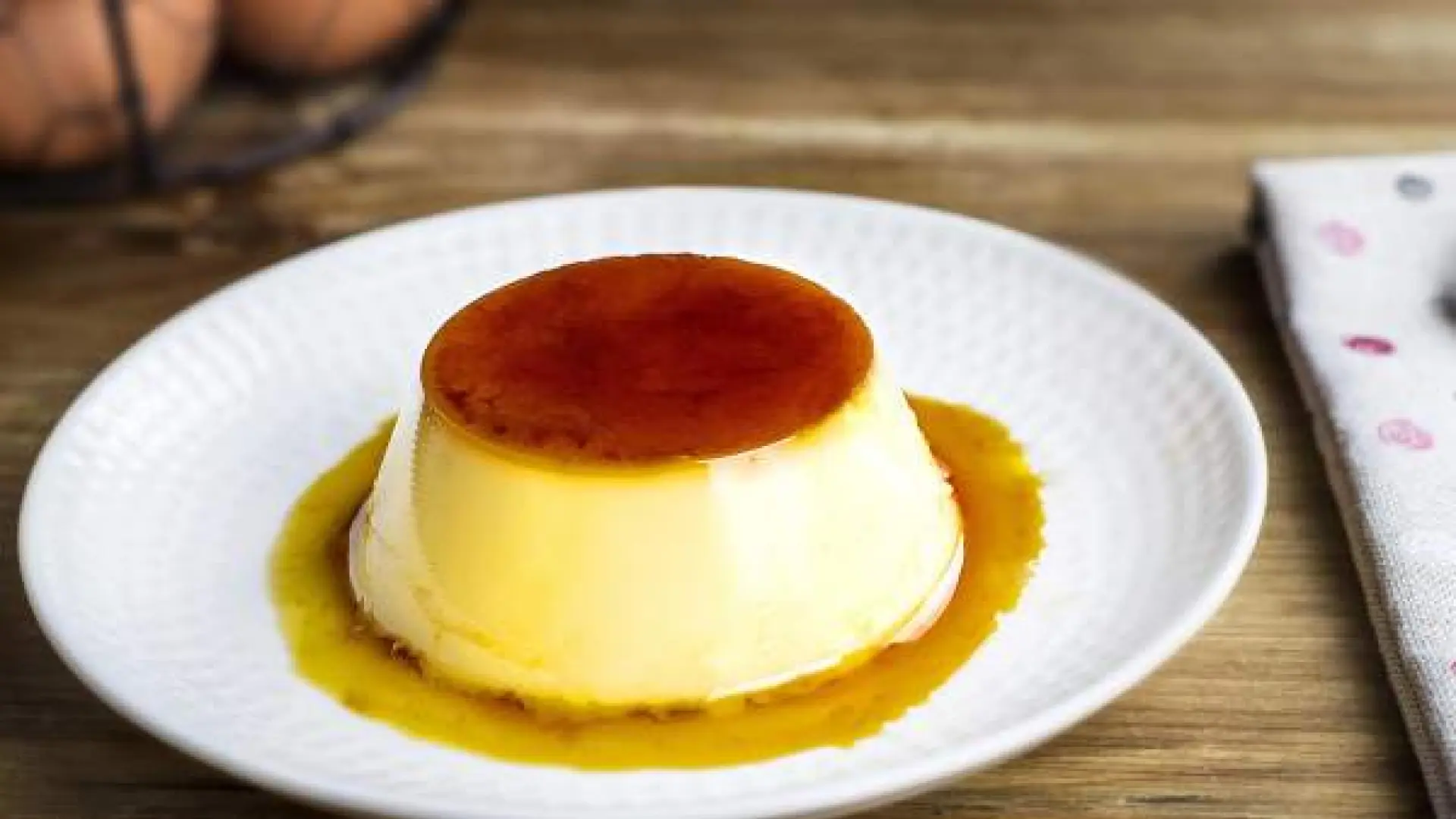 Receta para hacer un flan de huevo perfecto