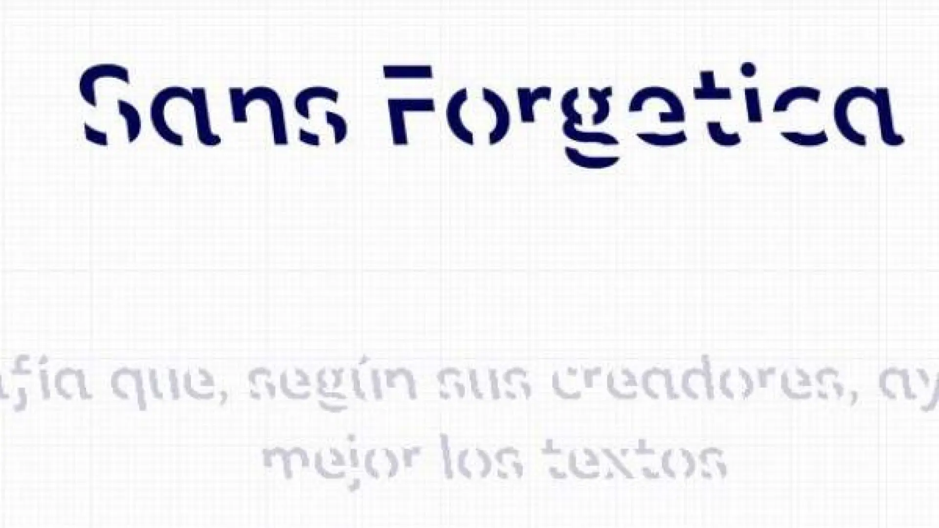 Sans Forgetica: la nueva tipografía que te ayuda a recordar mejor lo ...