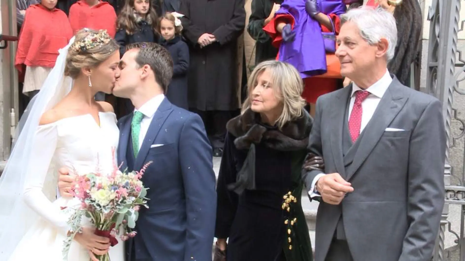 Vídeo: Vídeo: Josema Yuste, emocionado en la boda de su hija Ana